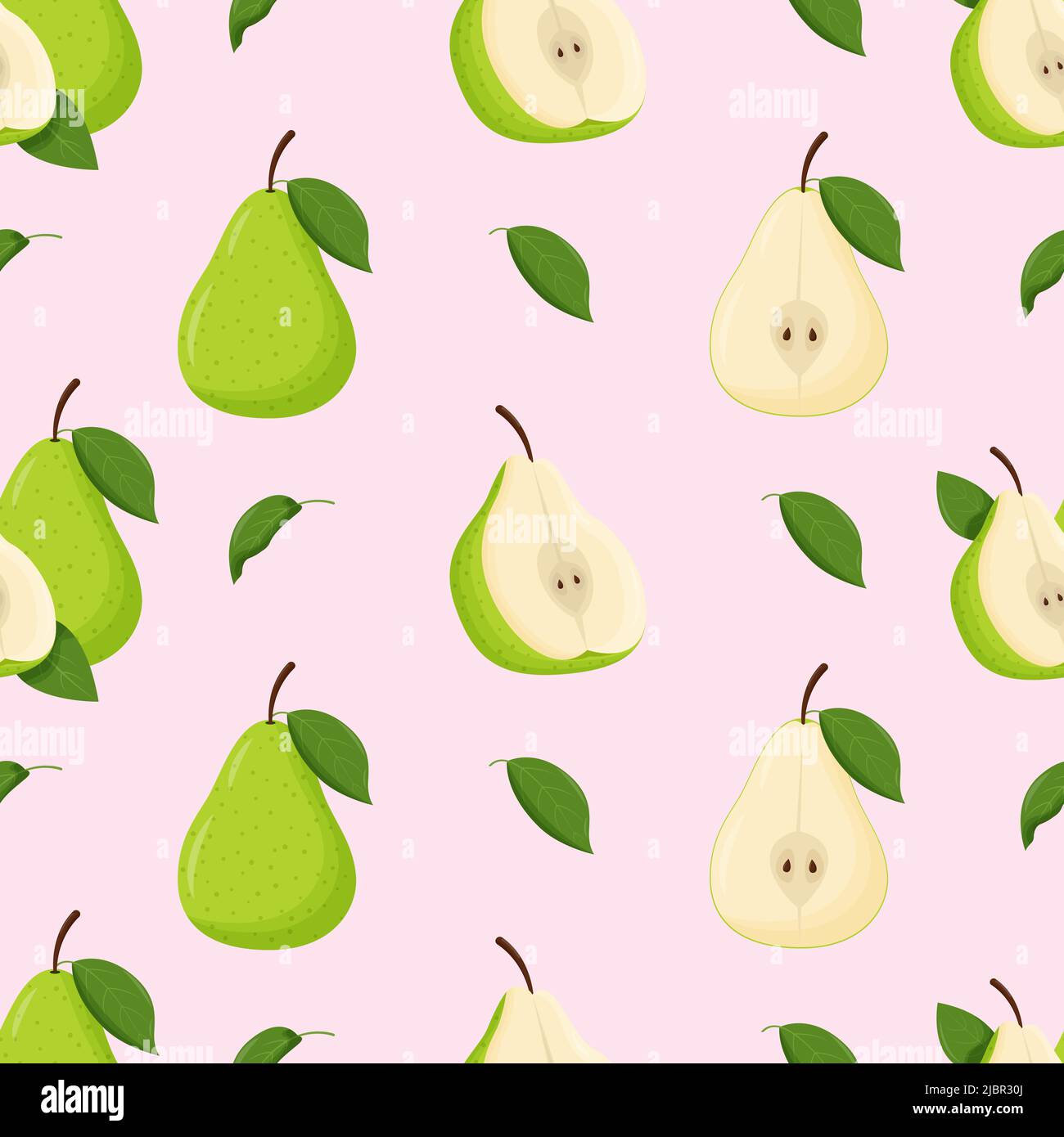 Whole sliced pears leaves hi-res stock photography and images - Alamy