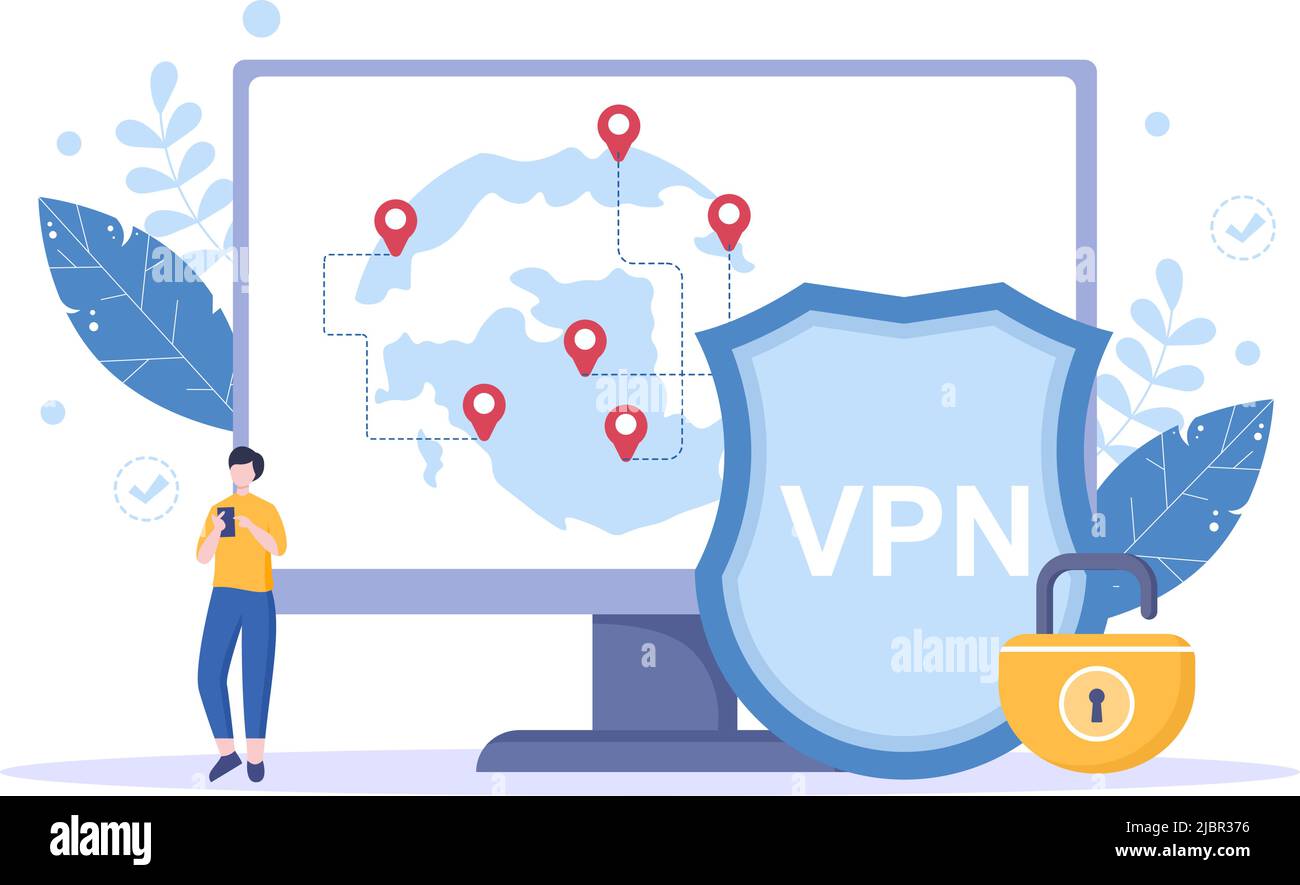 Vpn connection hi-res stock photography and images - Alamy