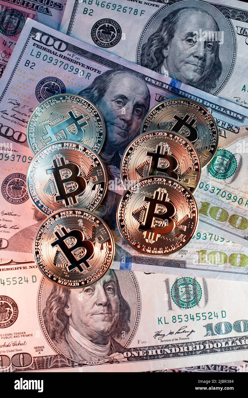 Cryptocurrency america hi-res stock photography and images - Alamy