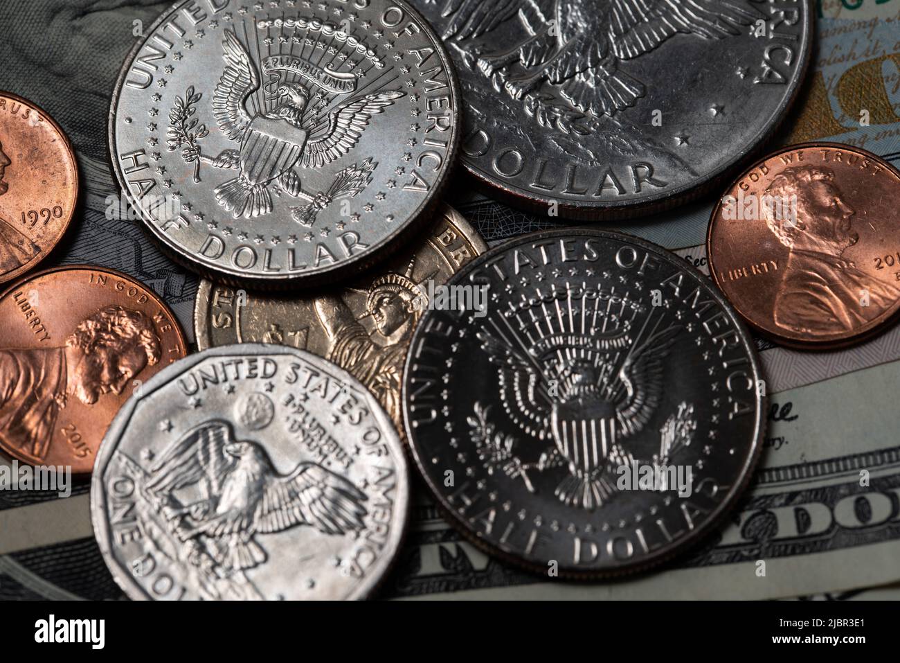 Money paper dollar eagle hi-res stock photography and images - Alamy