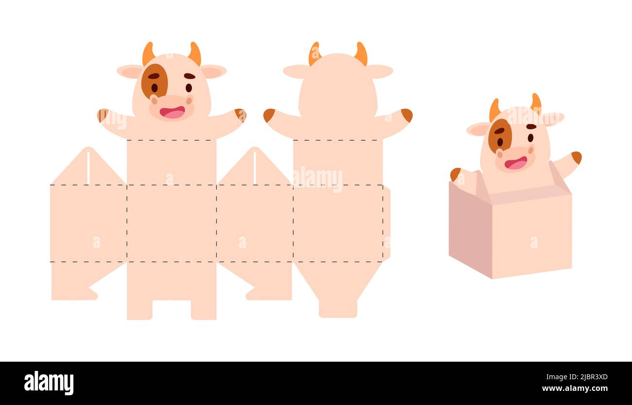 Handmade cow Stock Vector Images - Alamy