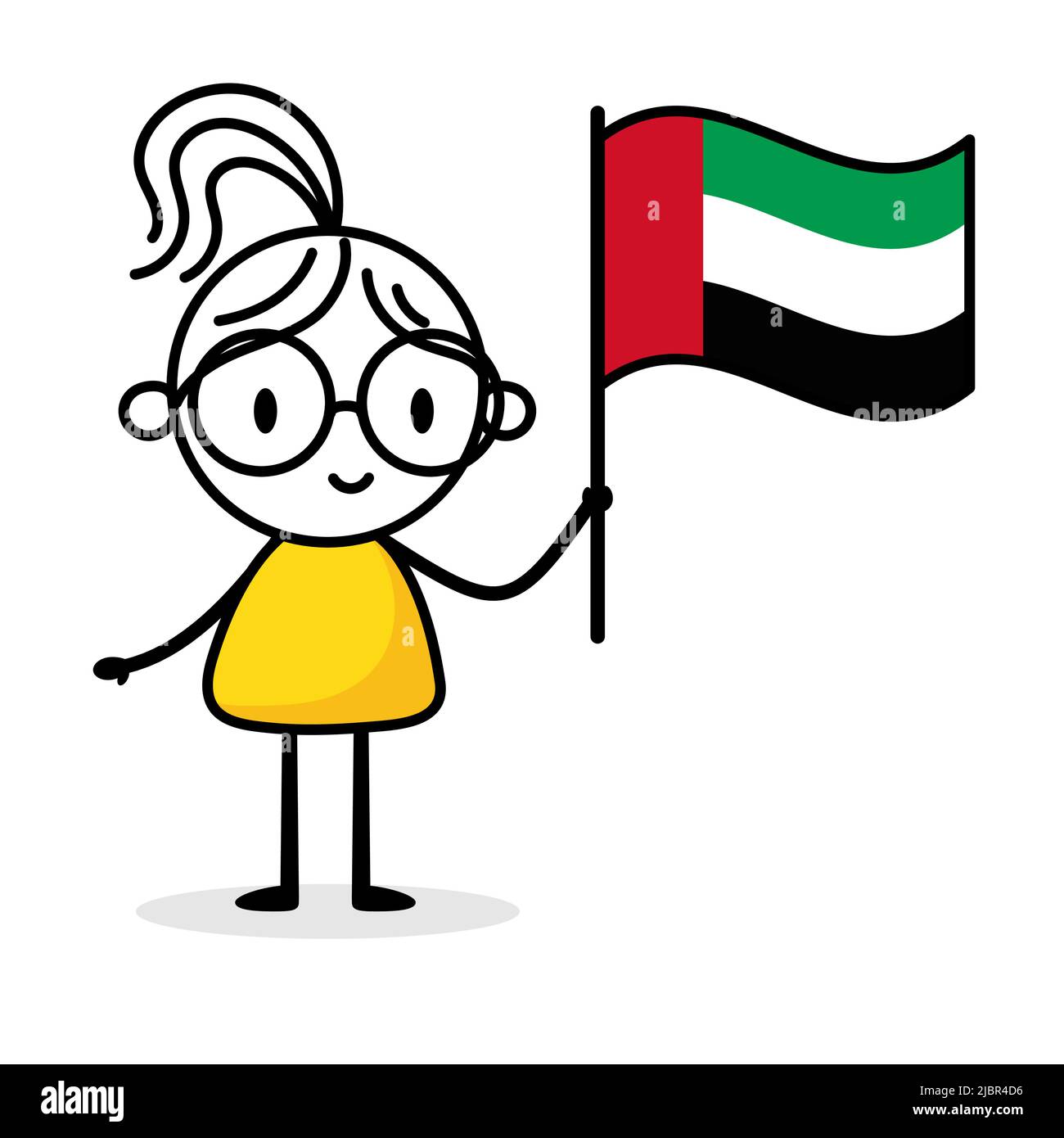 Uae Flag Animation