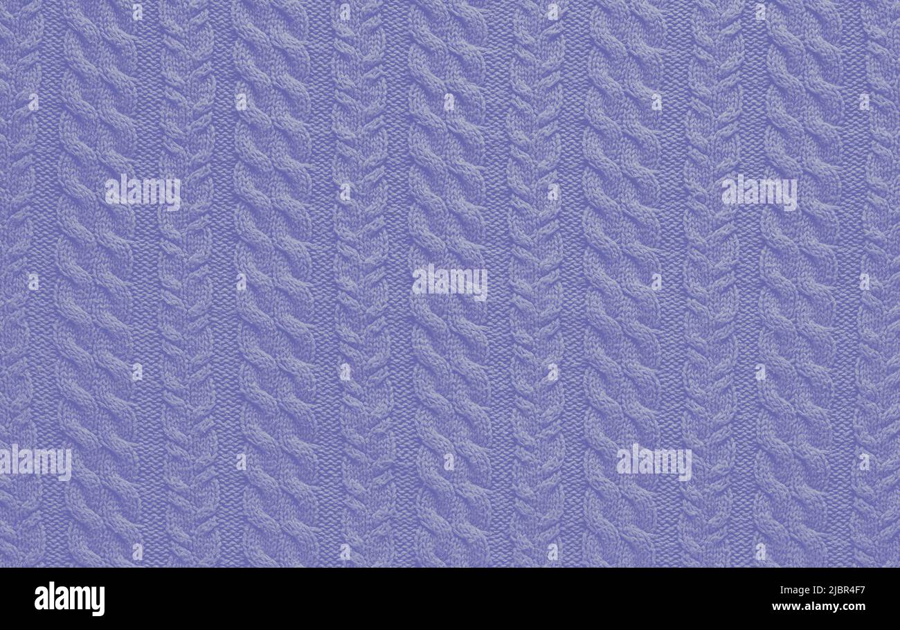 Texture of smooth knitted sweater with pattern. Handmade knitting wool ...