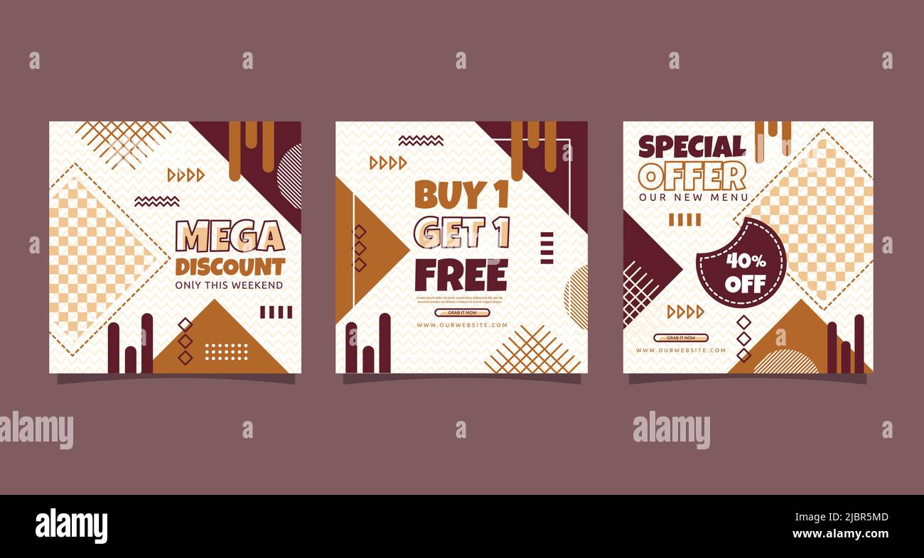 Food promo poster vector vectors hi-res stock photography and images ...