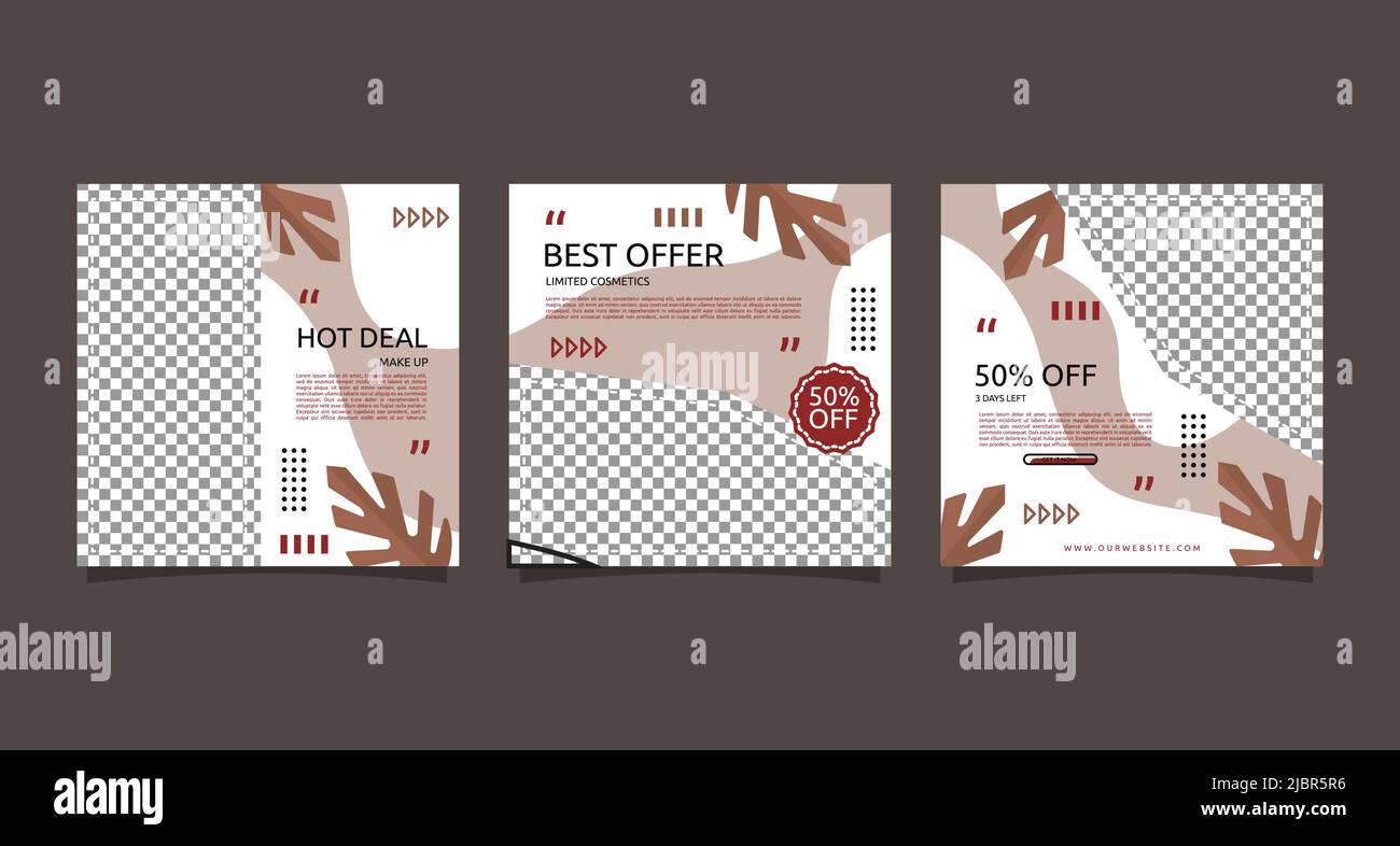 Social media creative Stock Vector Images - Alamy