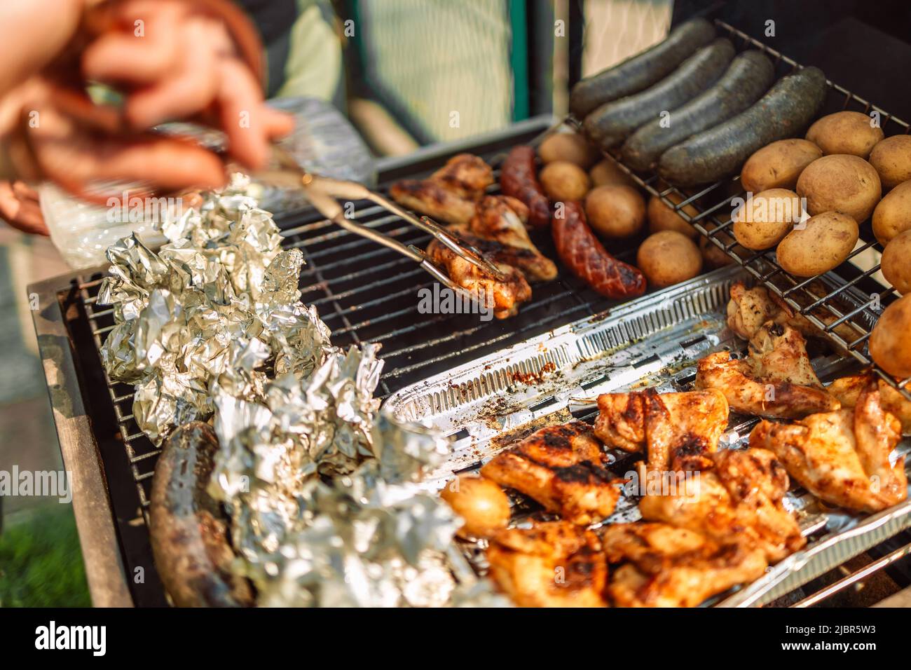Lots of meat hi-res stock photography and images - Alamy