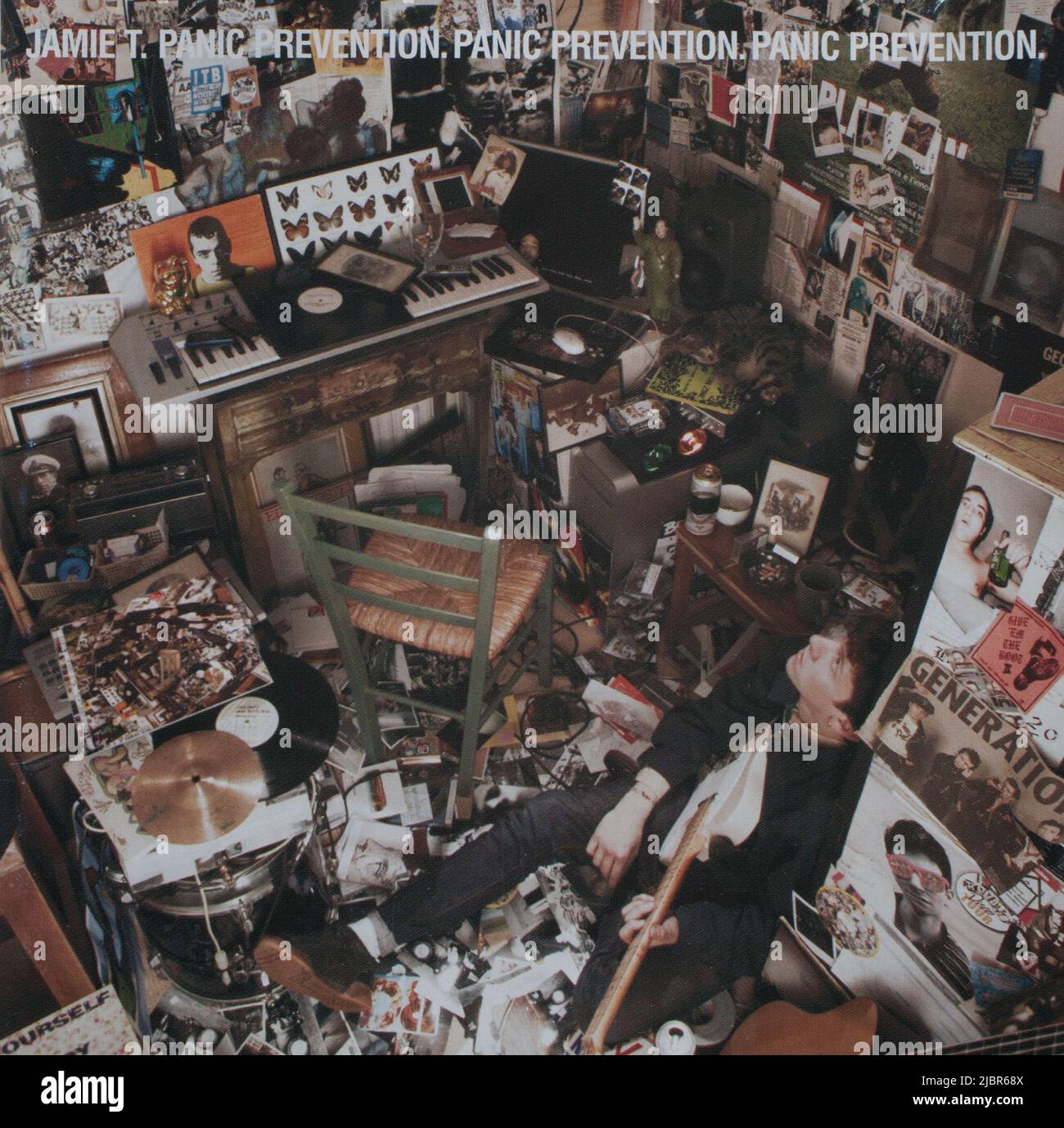 The cd album cover to, Panic Prevention by Jamie T Stock Photo - Alamy