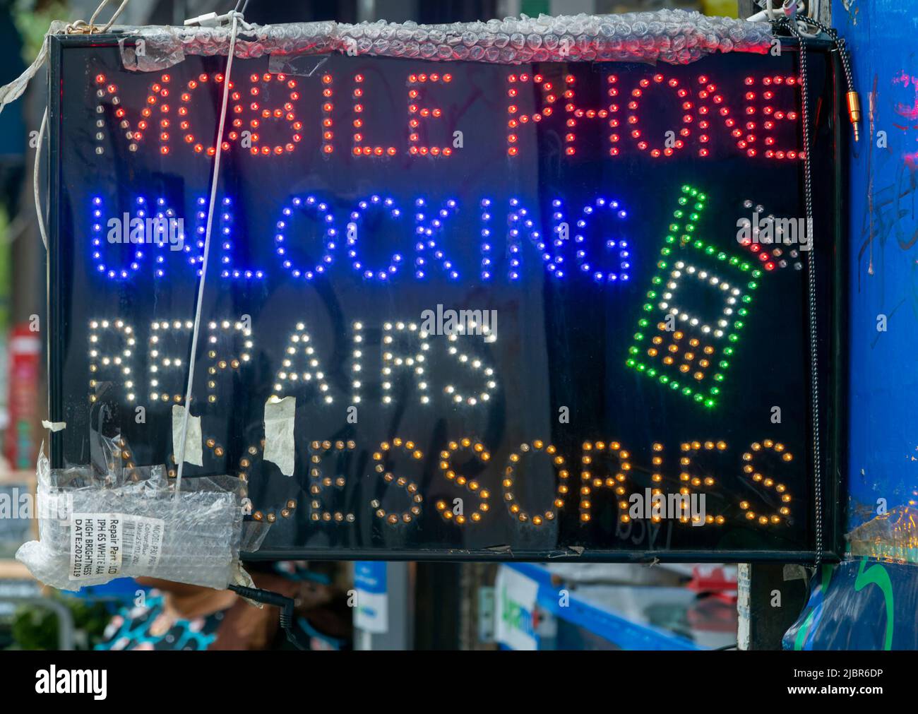Neon electric sign for Mobile Phone Unlocking Repairs Accessories ...