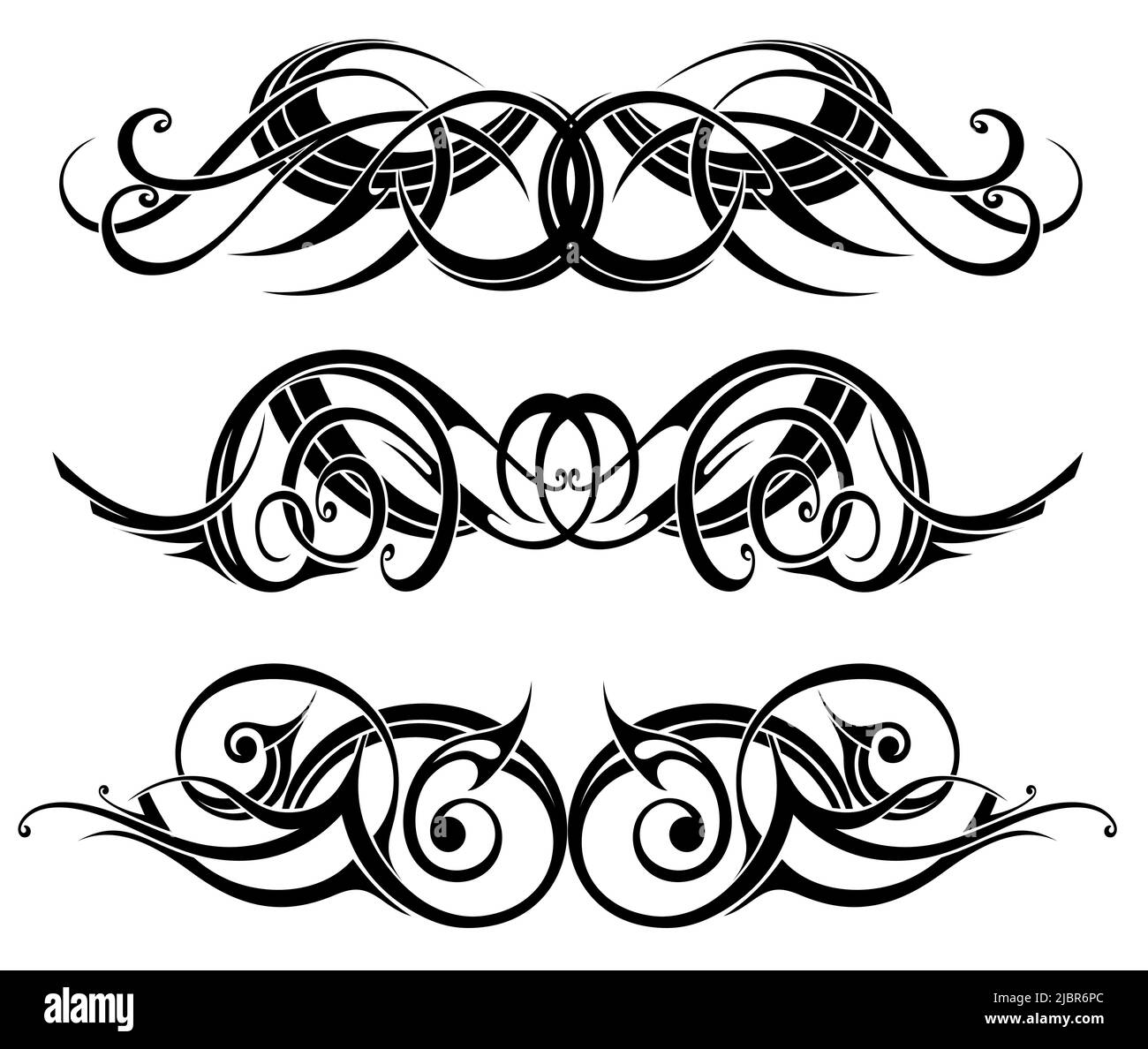 Tribal tattoo.Vector illustration. Abstract tattoo Stock Vector Image ...