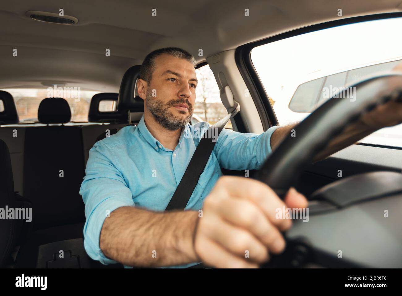 Inside automobile hi-res stock photography and images - Alamy