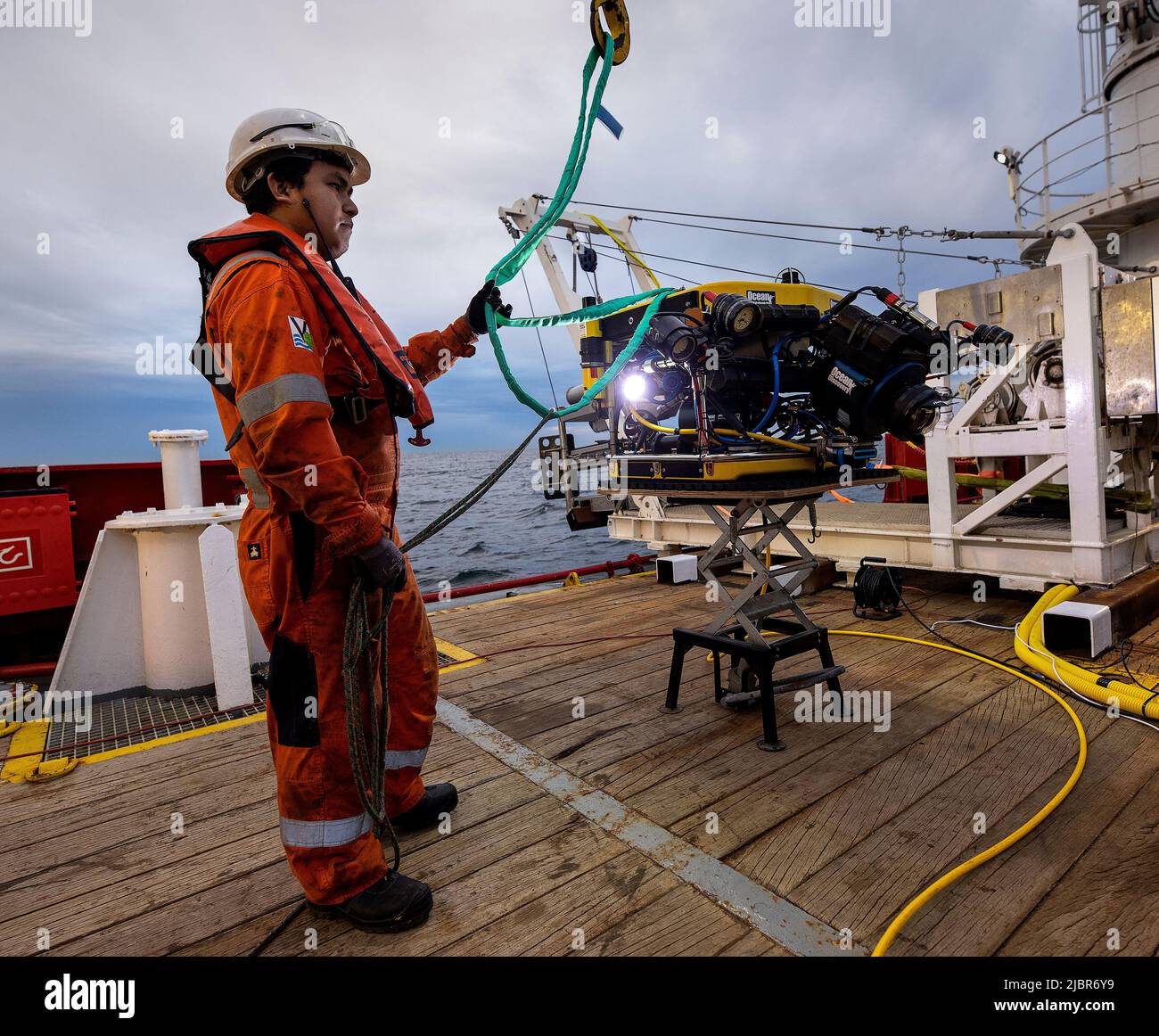 A new survey of M/S Estonia began on Tuesday, June 07, 2022, on board ...