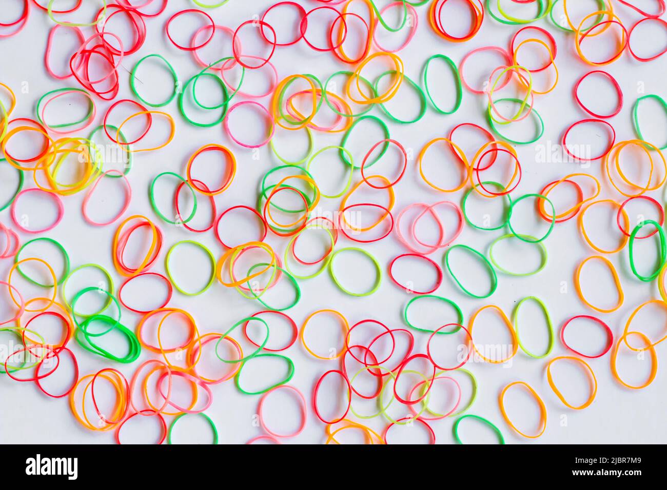 Plastic hair rubbers hi-res stock photography and images - Alamy