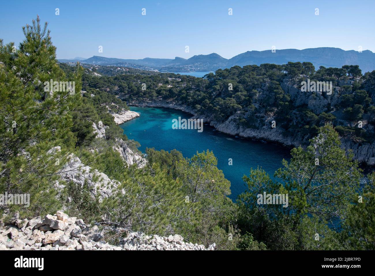 National park calanque de port pin hi-res stock photography and images ...