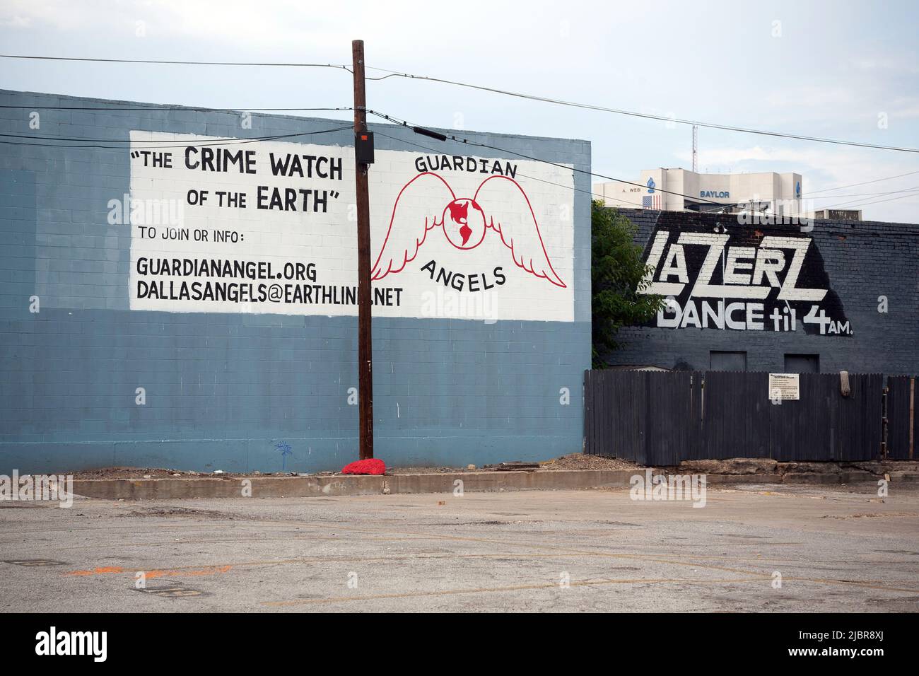Guardian Angels Mural, Deep Ellum, Dallas, Texas, United States of ...