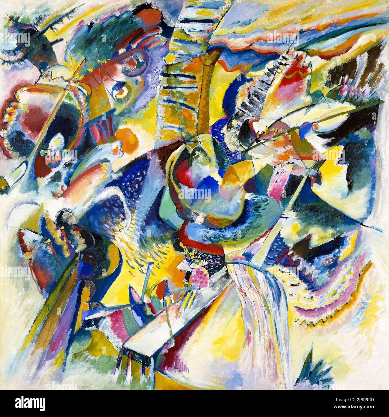 Oil painting abstract kandinsky hi-res stock photography and images - Alamy