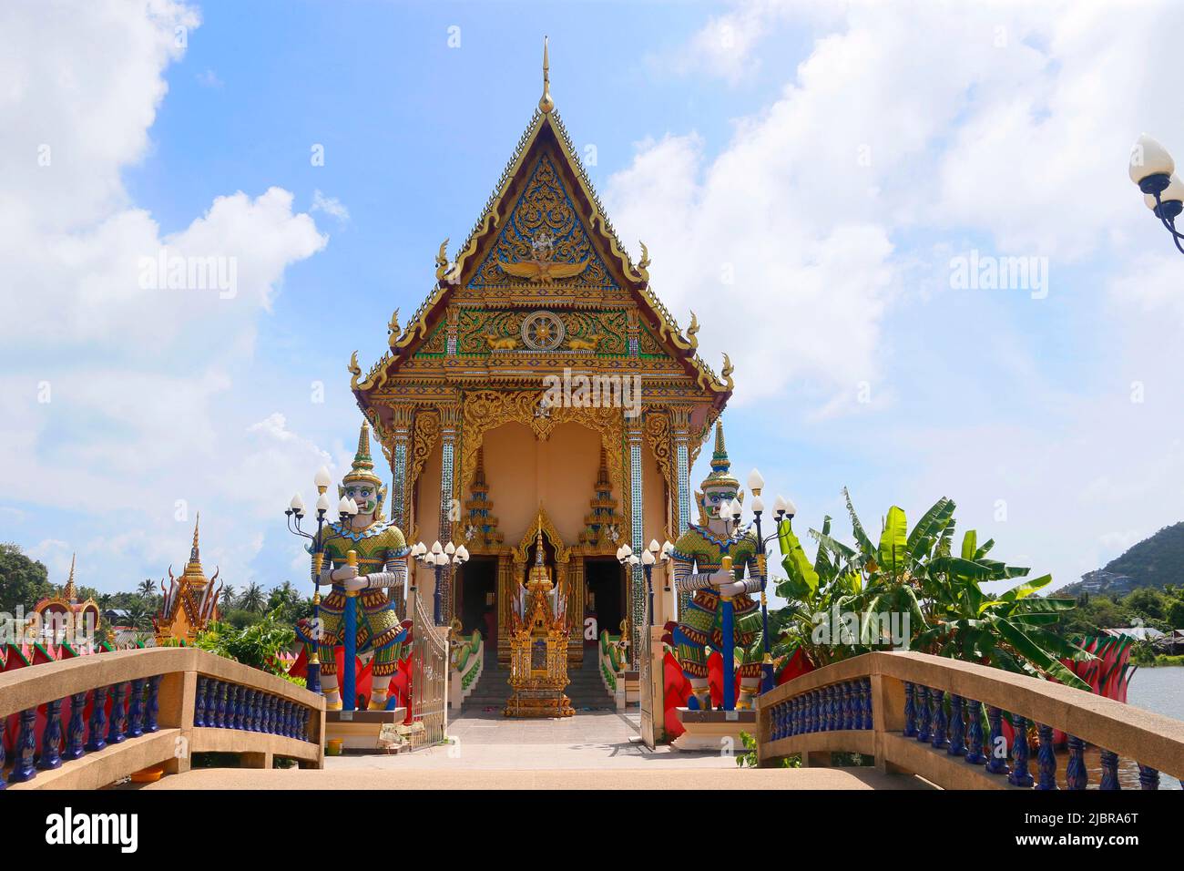 The Temple Wat Plai Laem, Ko Samui, Thailand, Asia Stock Photo - Alamy