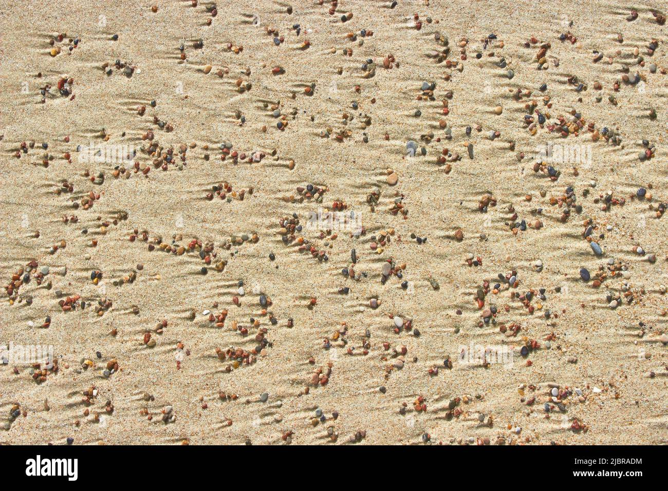 Sea shore. Sand texture "Stones Stock Photo - Alamy