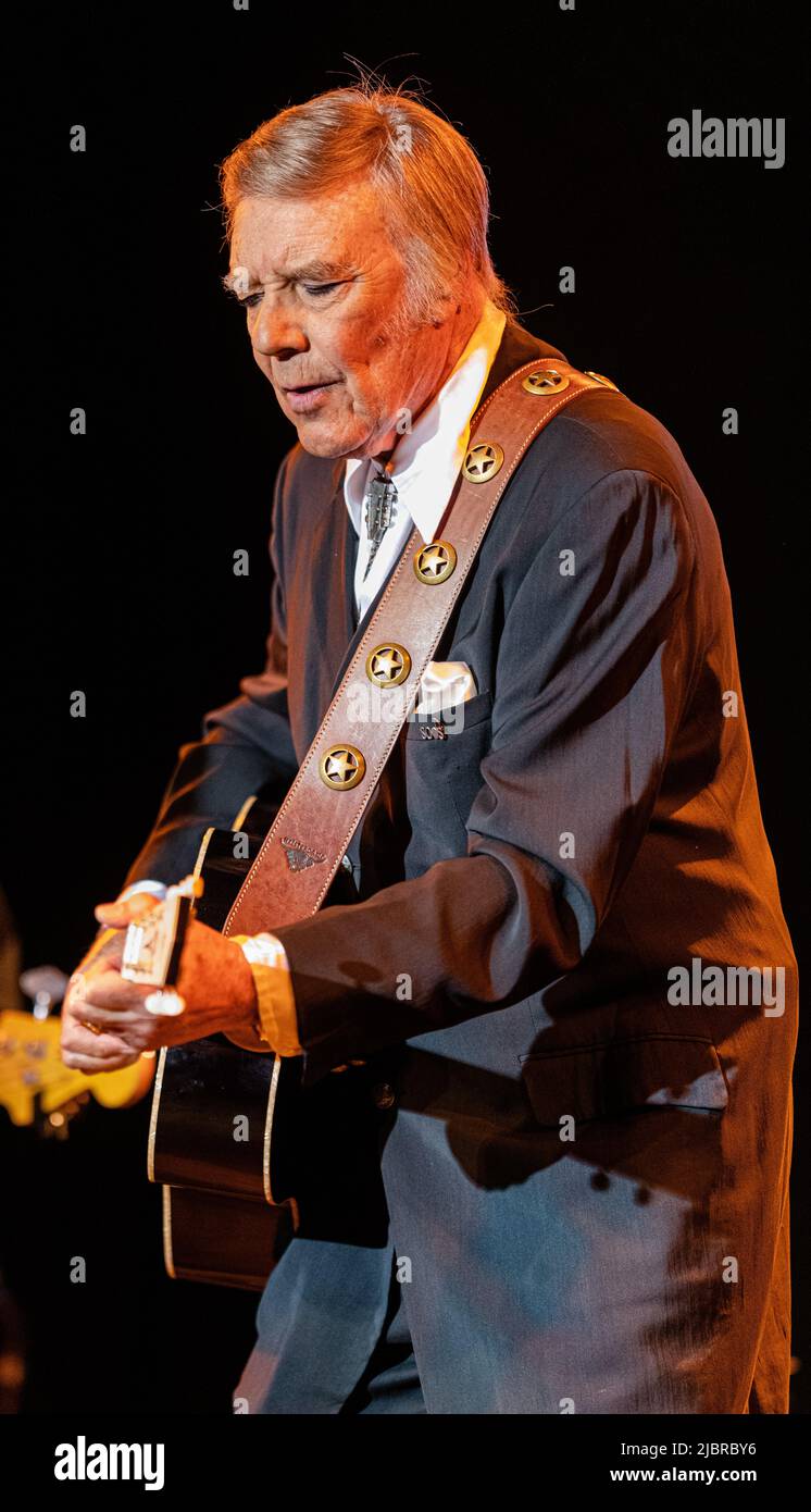 Marty Wilde in concert Stock Photo - Alamy