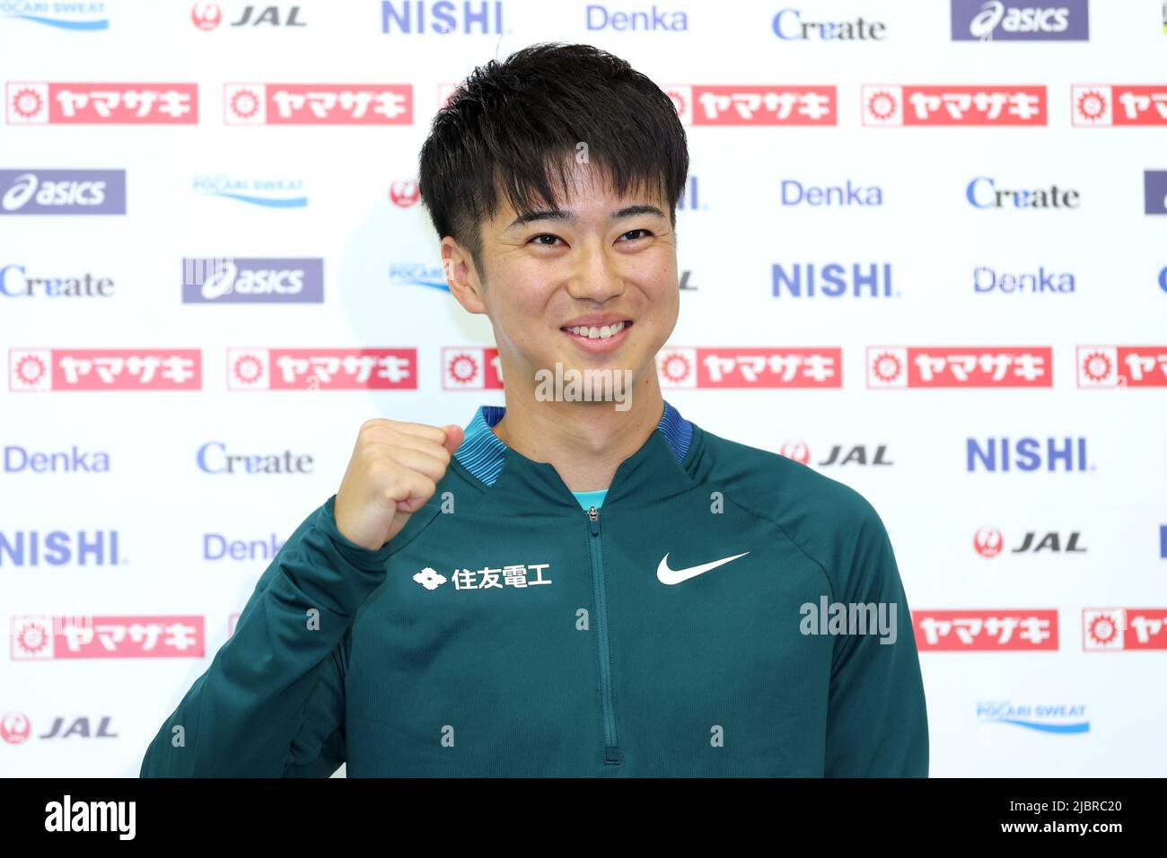 Osaka, Japan. 8th June, 2022. Shuhei Tada Athletics : The 106th Japan ...