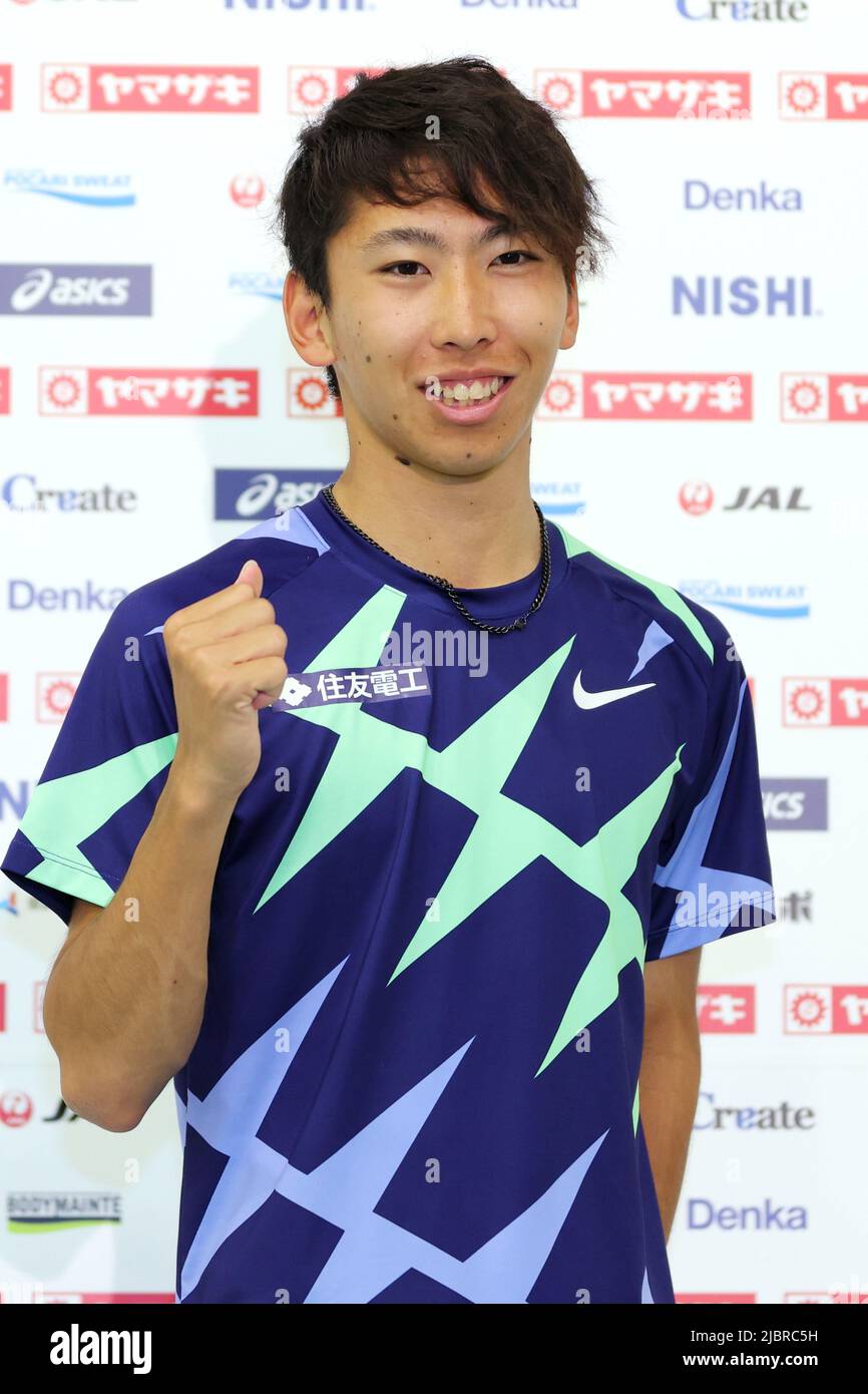 Osaka, Japan. 8th June, 2022. Hyuga Endo Athletics : The 106th Japan ...