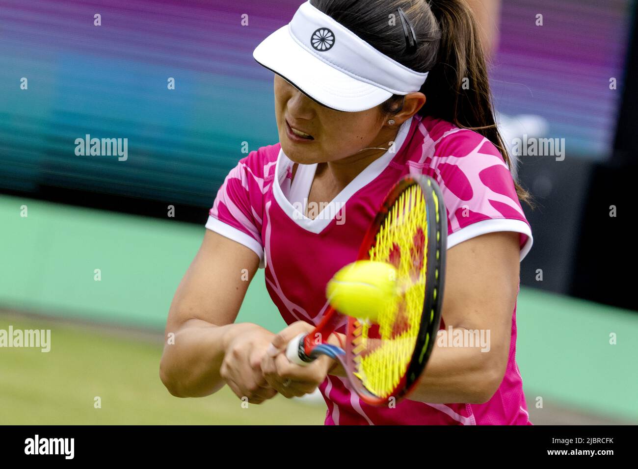 2022-06-08 11:22:05 ROSMALEN - Tennis star Arianne Hartono in action at ...