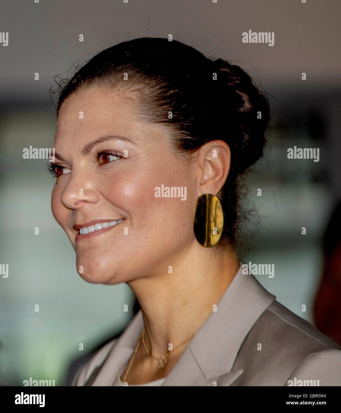 Delft, Niederlande. 08th June, 2022. Crown Princess Victoria of Sweden ...