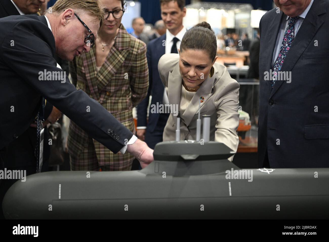 Crown Princess Victoria visits the Undersea Defence Technology ...
