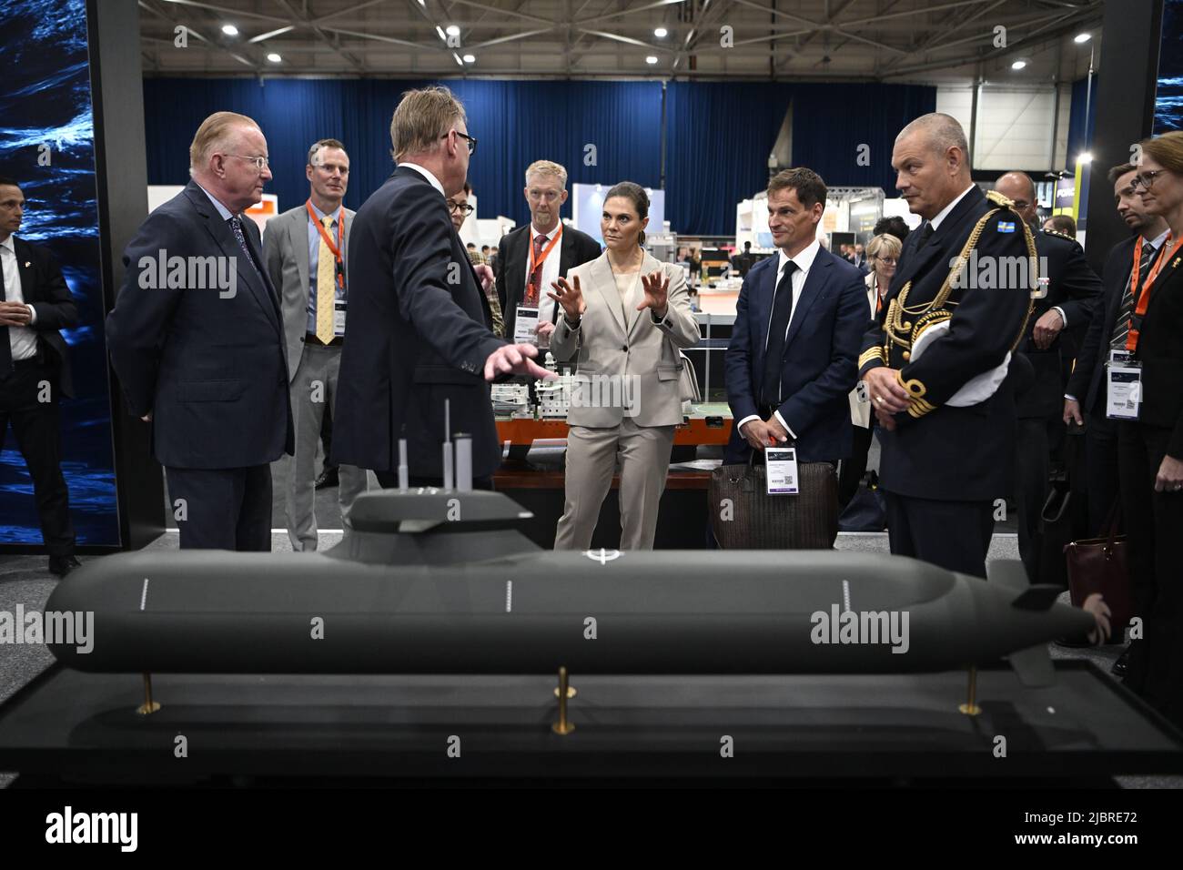 Crown Princess Victoria visits the Undersea Defence Technology ...