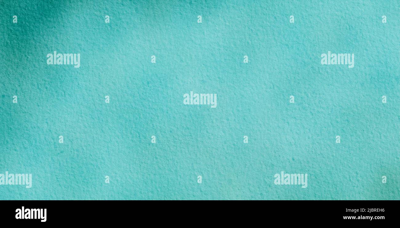 Watercolor background with blue, cyan and green pastel color on canvas ...
