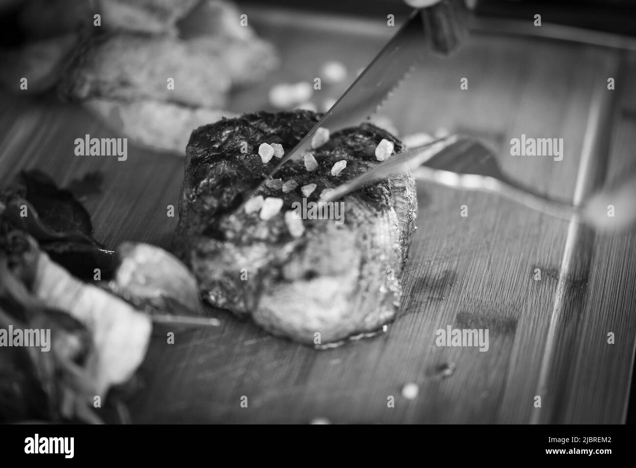delicious beed steak on the grill Stock Photo - Alamy