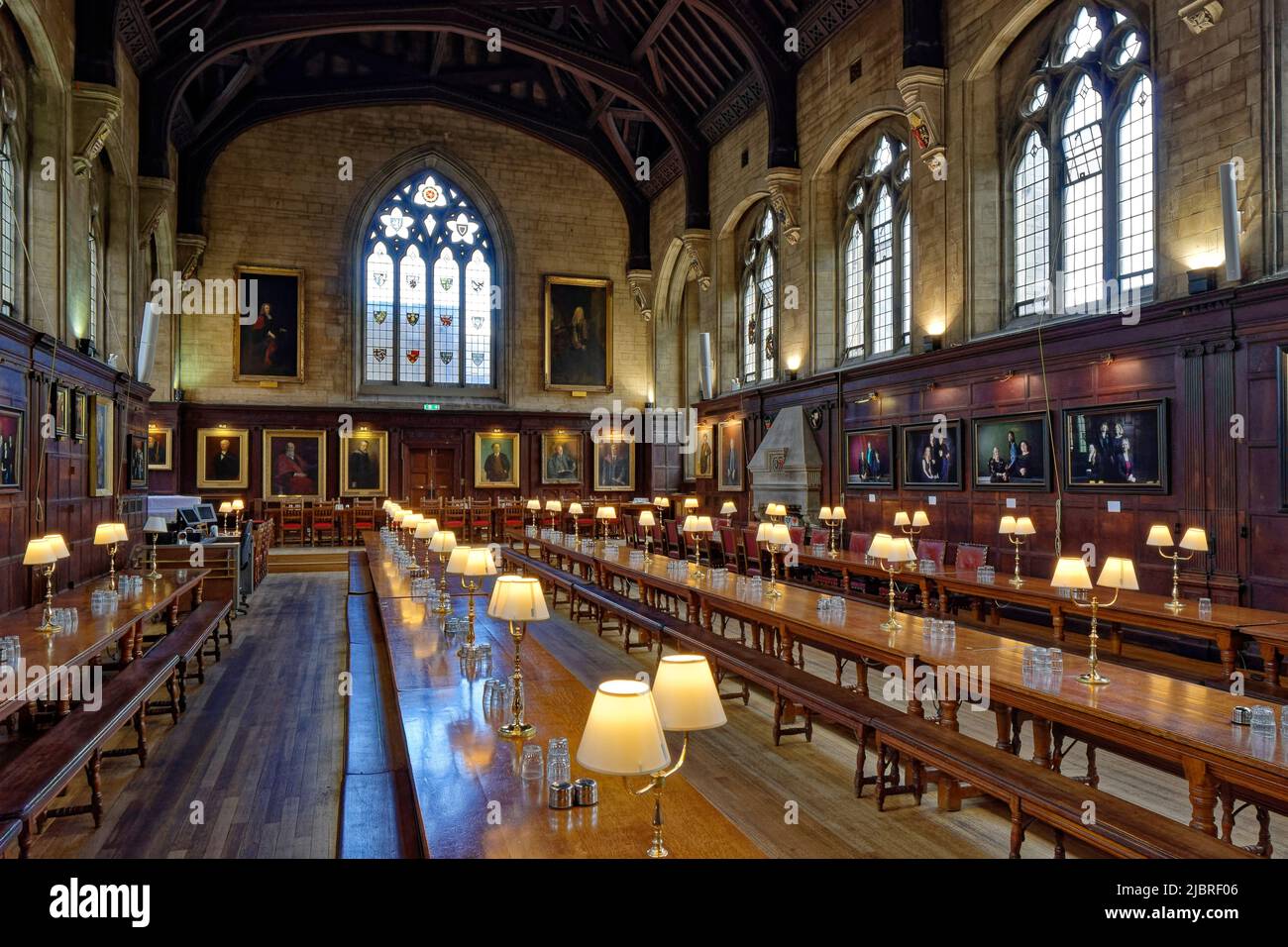 Balliol dining hall oxford hi-res stock photography and images - Alamy