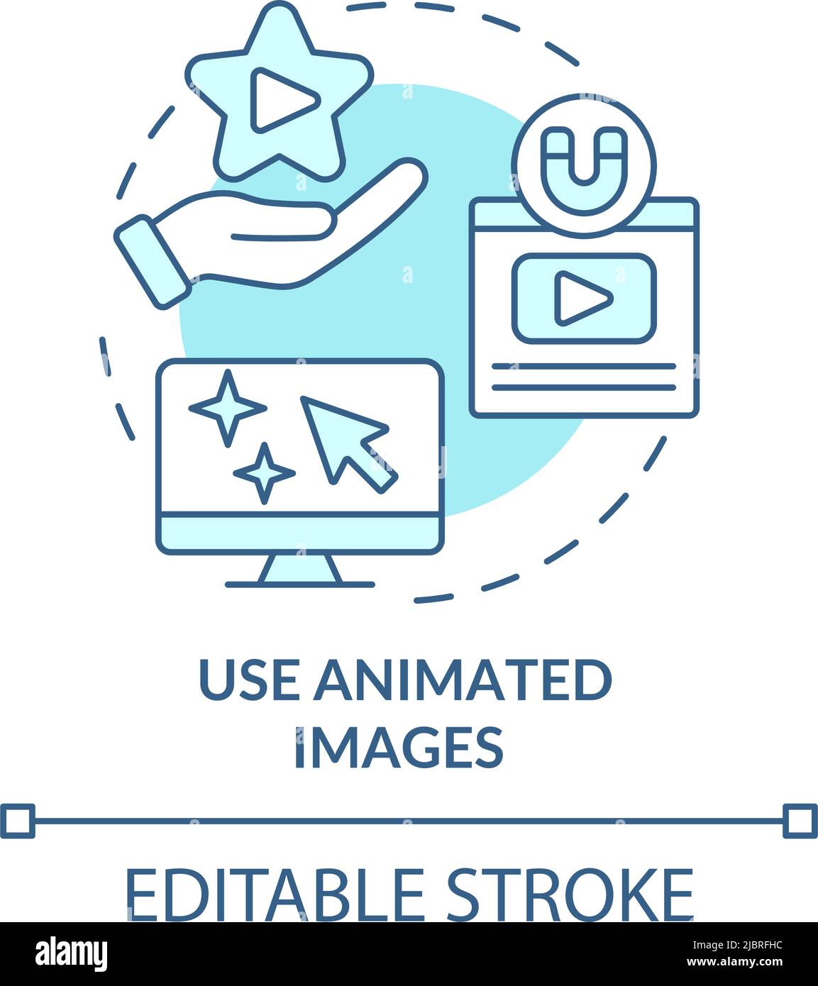 Search images line icon Stock Vector Images - Alamy