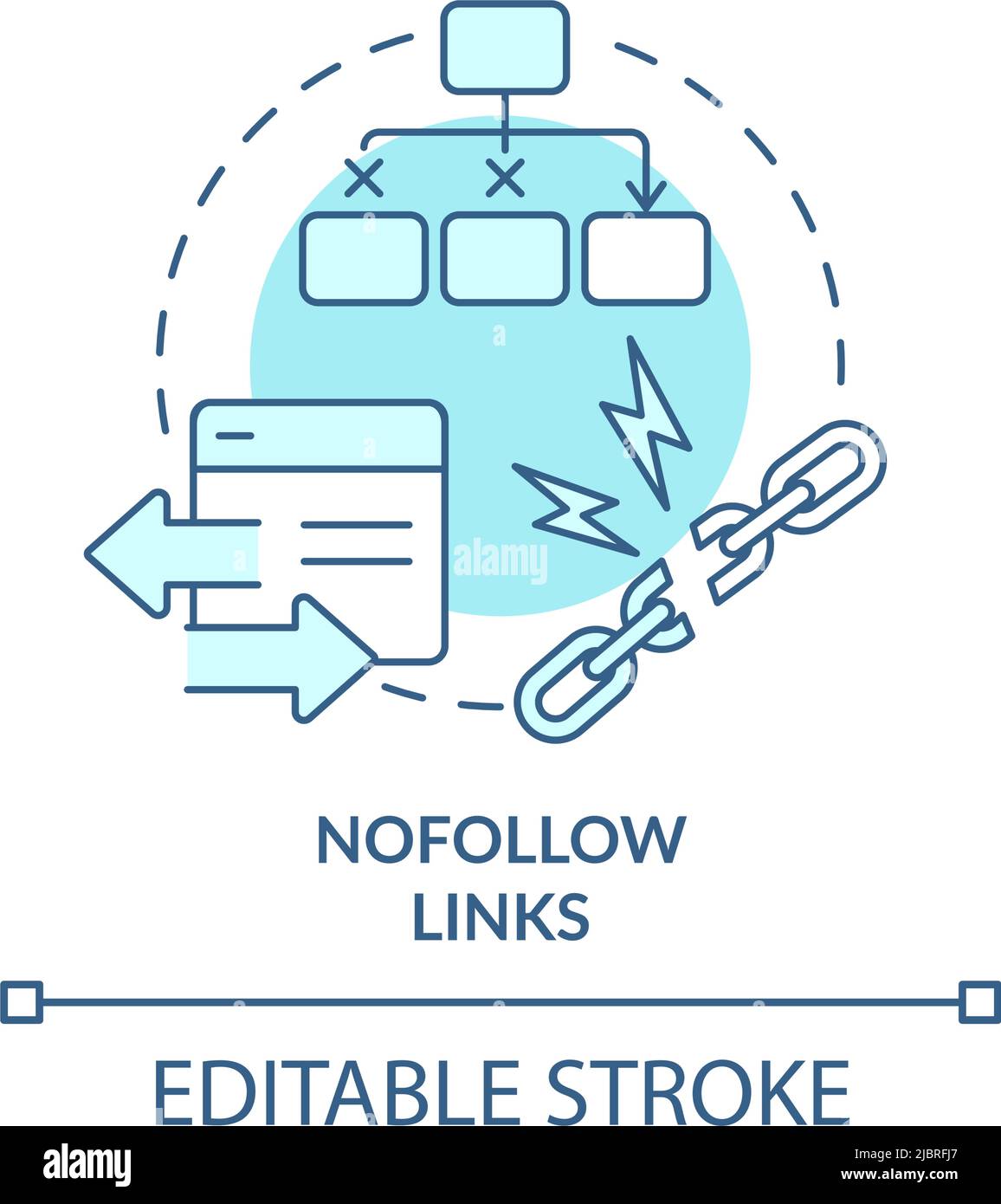 Nofollow Stock Vector Images - Alamy