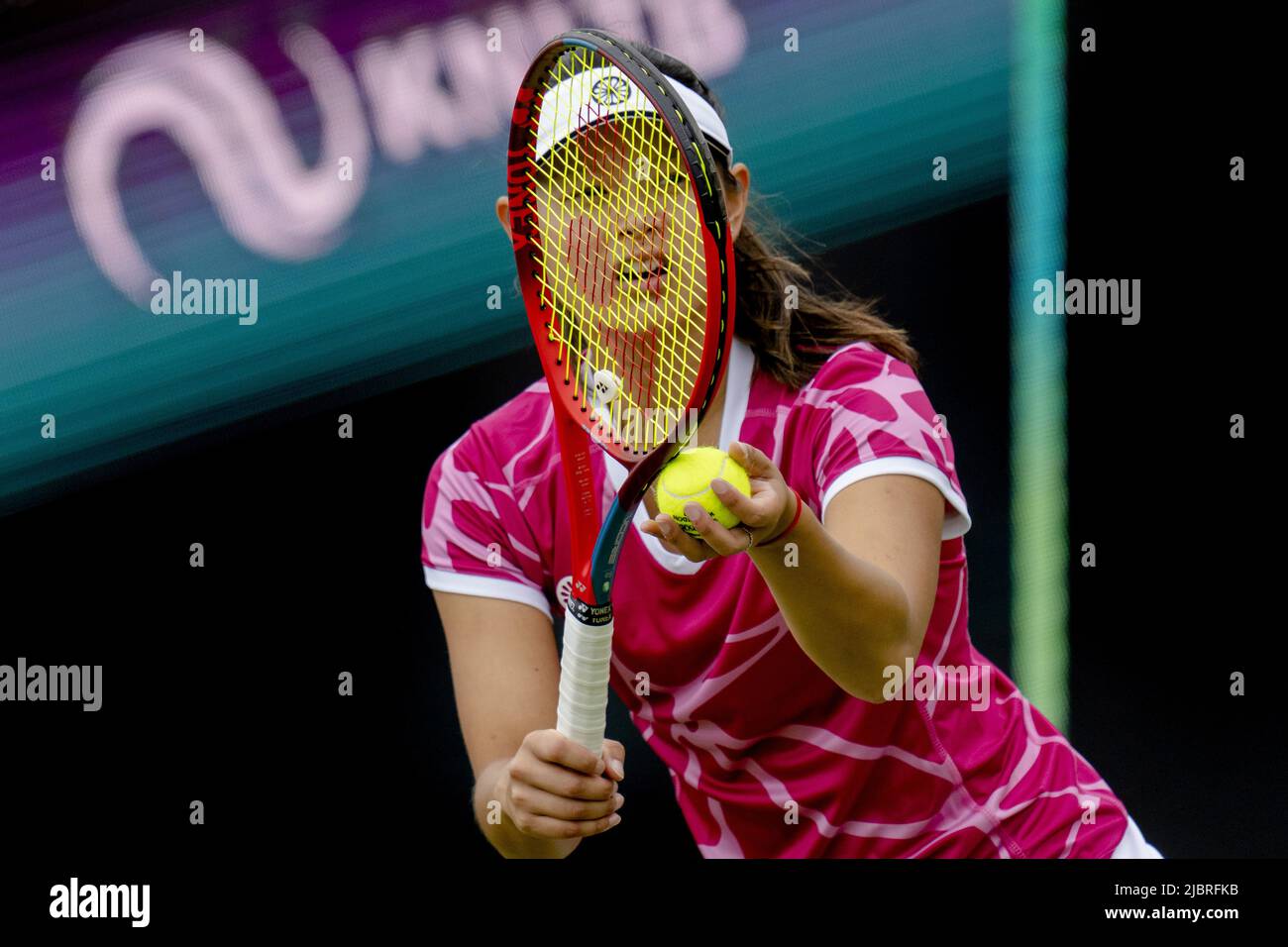 ROSMALEN - Tennis star Arianne Hartono in action at the international ...