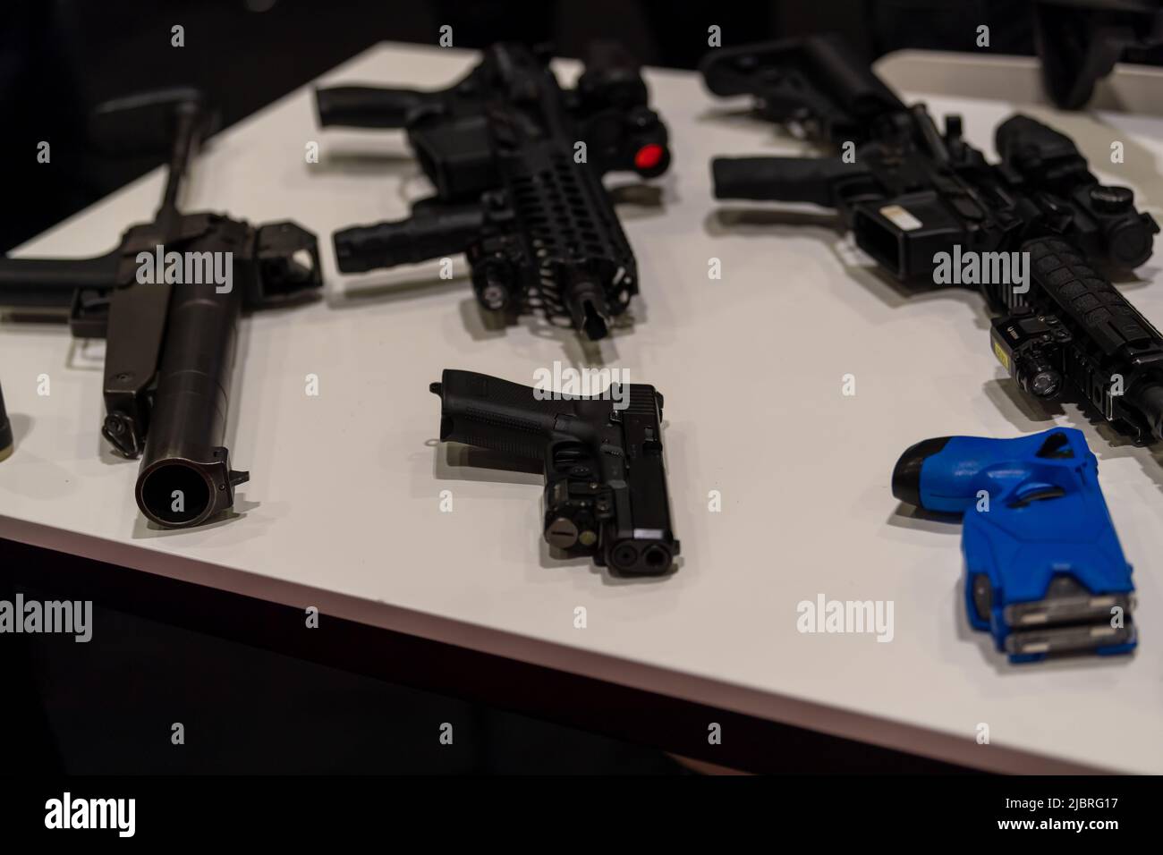 London, UK. 8th June, 2022. Counter Terror Expo and Forensics Europe ...