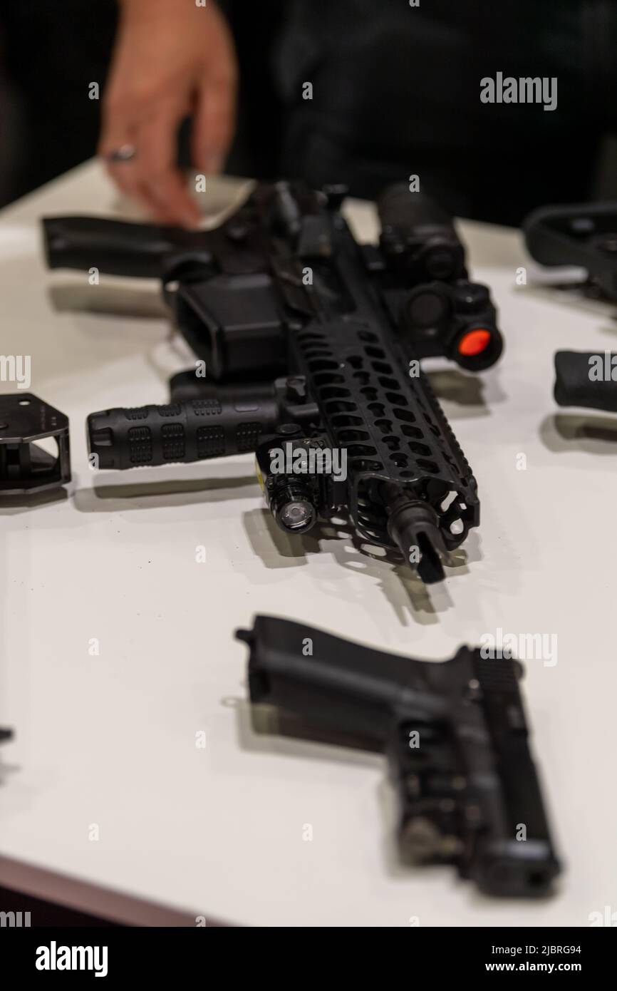 London, UK. 8th June, 2022. Counter Terror Expo and Forensics Europe ...