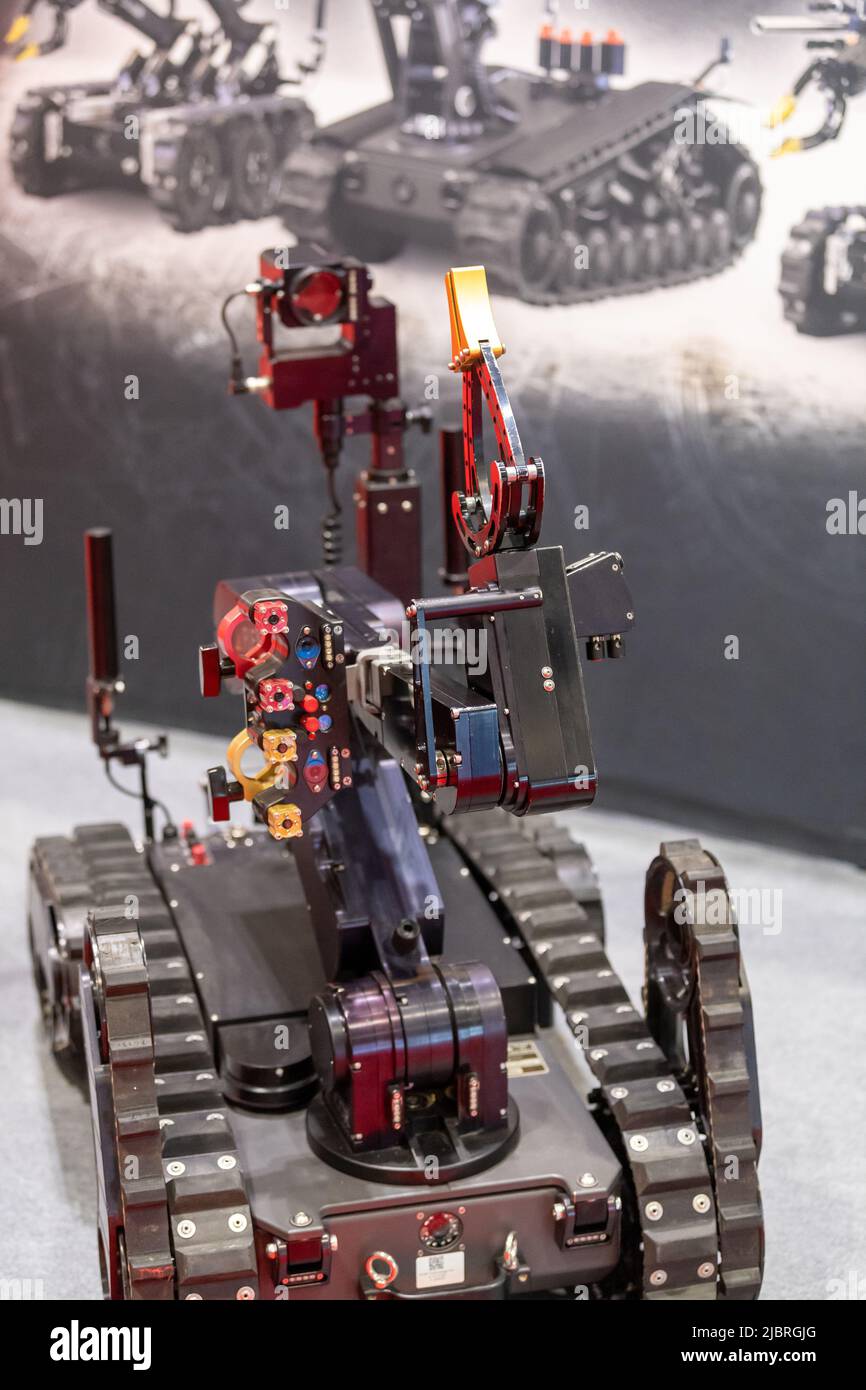 London, UK. 8th June, 2022. Counter Terror Expo and Forensics Europe ...