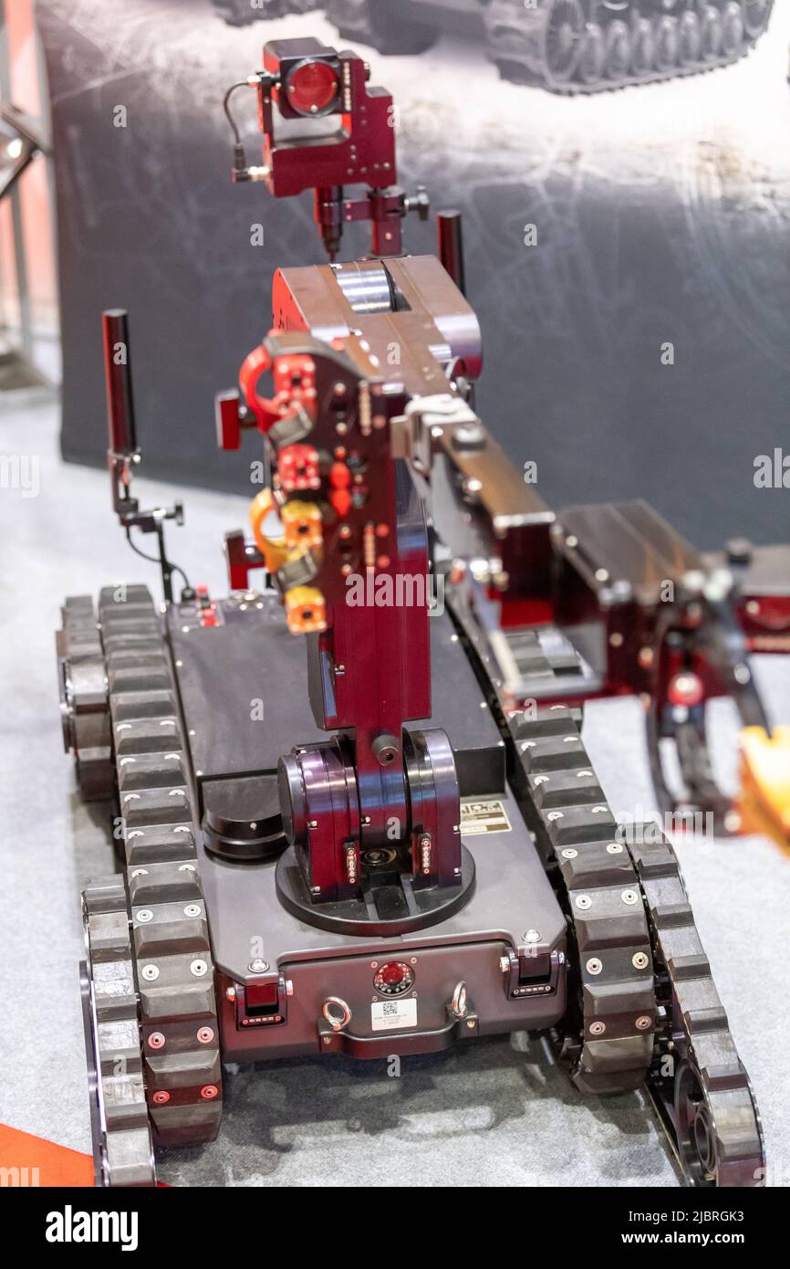 Exhibition bomb disposal robot hi-res stock photography and images - Alamy