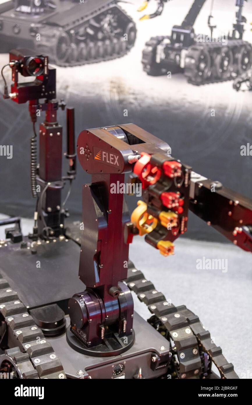 London, UK. 8th June, 2022. Counter Terror Expo and Forensics Europe ...