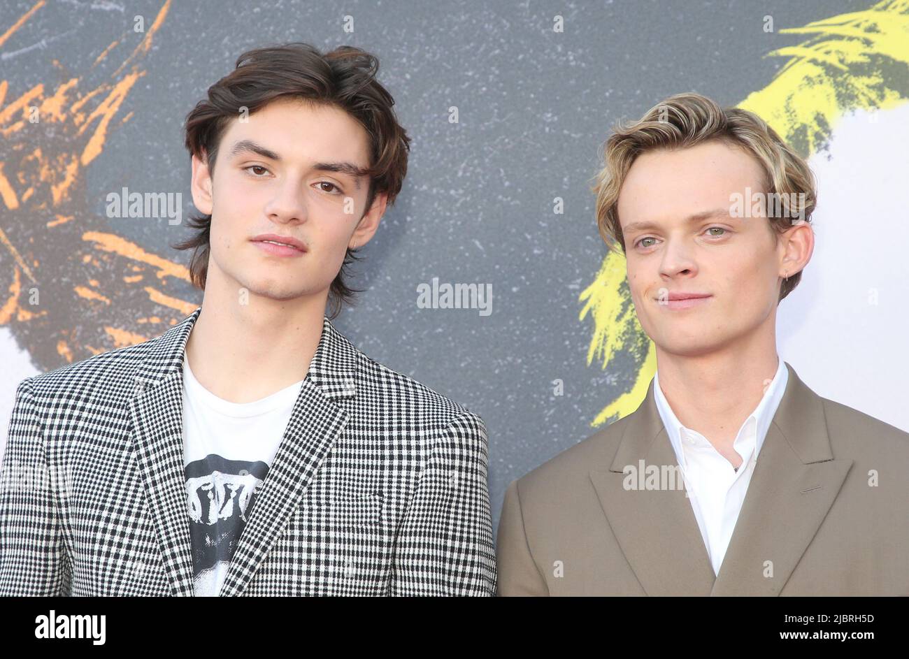 Los Angeles, Ca. 7th June, 2022. Louis Partridge and Anson Boo at FX's ...