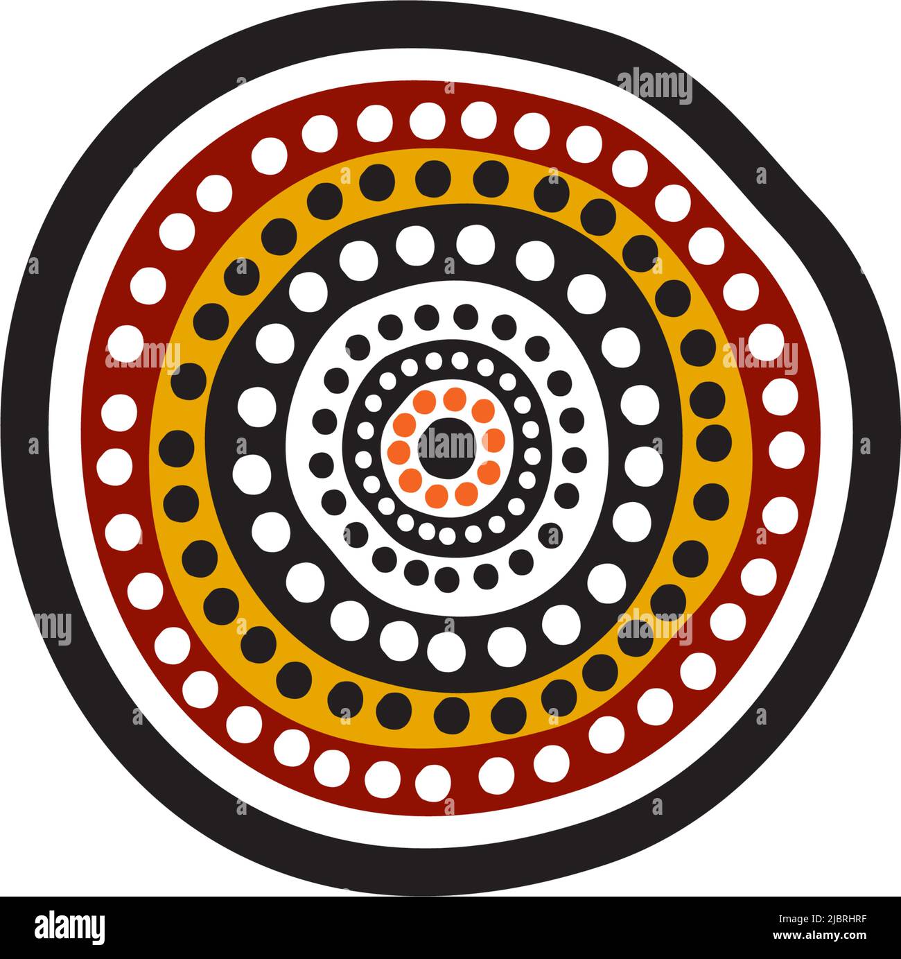 Aboriginal art icon design vector template Stock Vector Image & Art - Alamy
