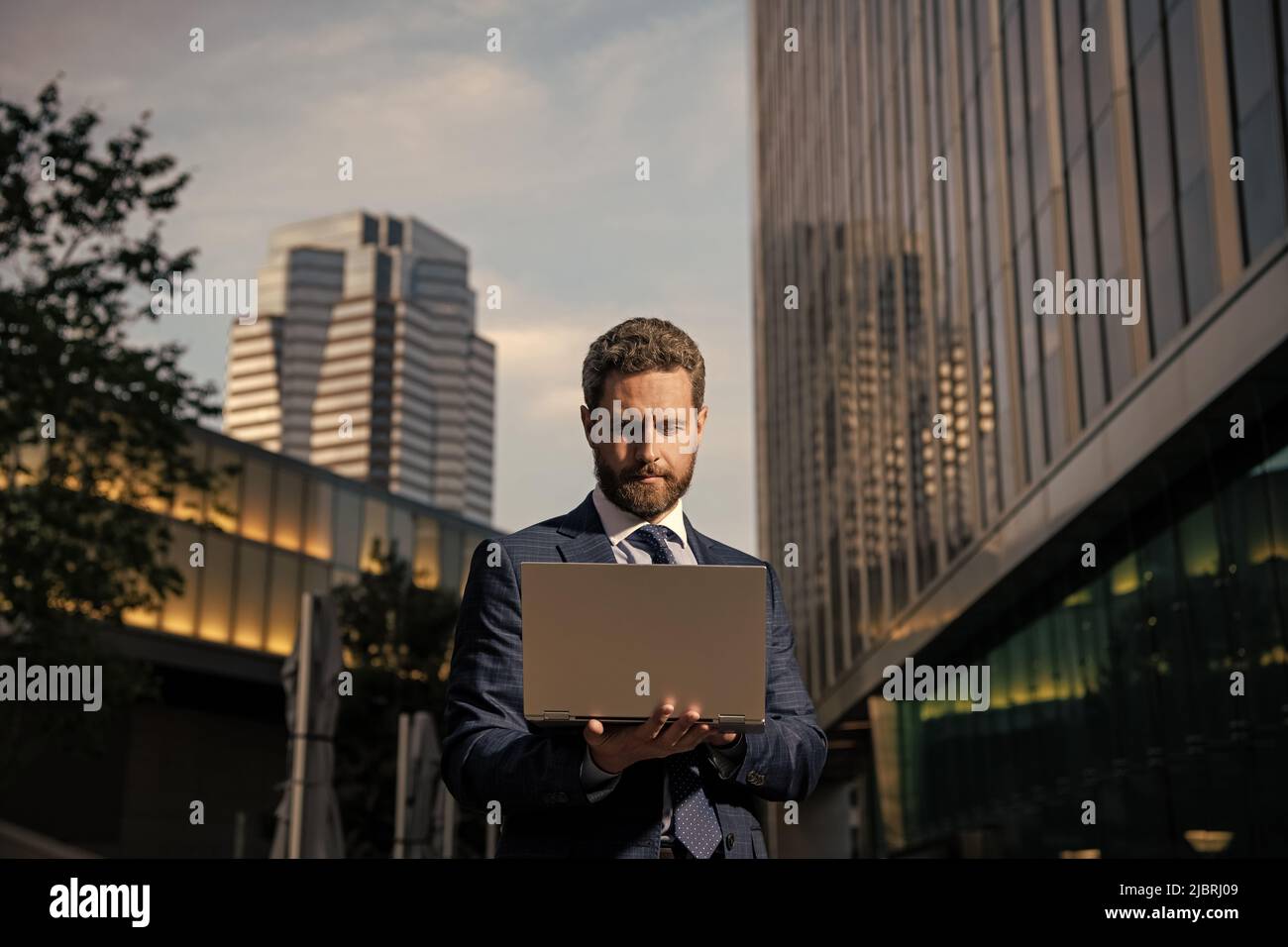 social network and weblog. business computer communication. modern ...