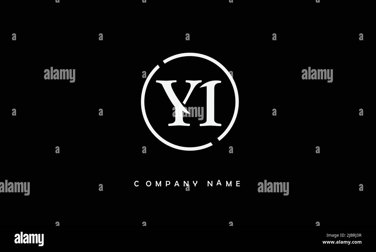 YI, IY Alphabets Letters Logo Monogram Stock Vector Image & Art - Alamy