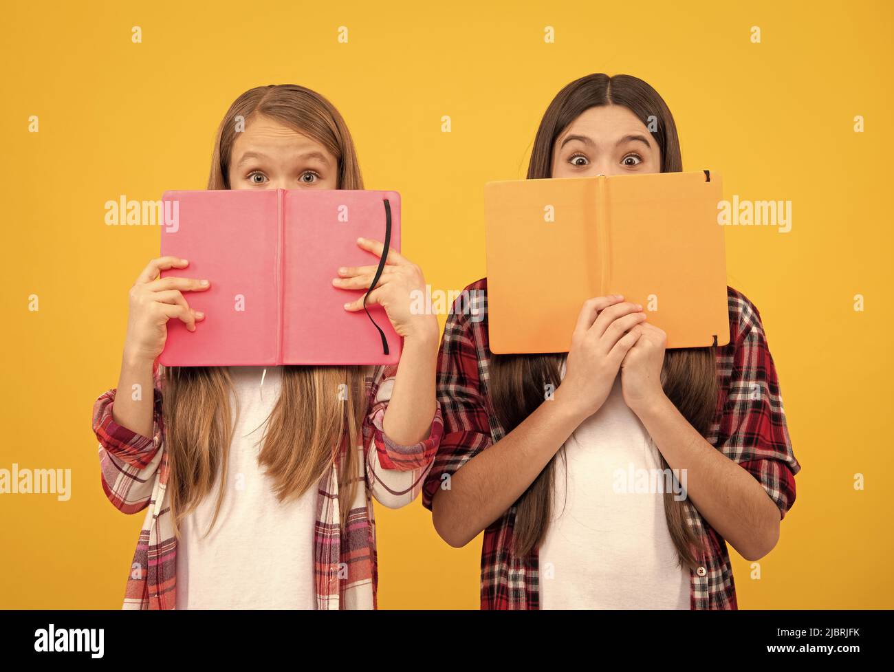 high school. friends girls with notebook. back to school. teens ready ...
