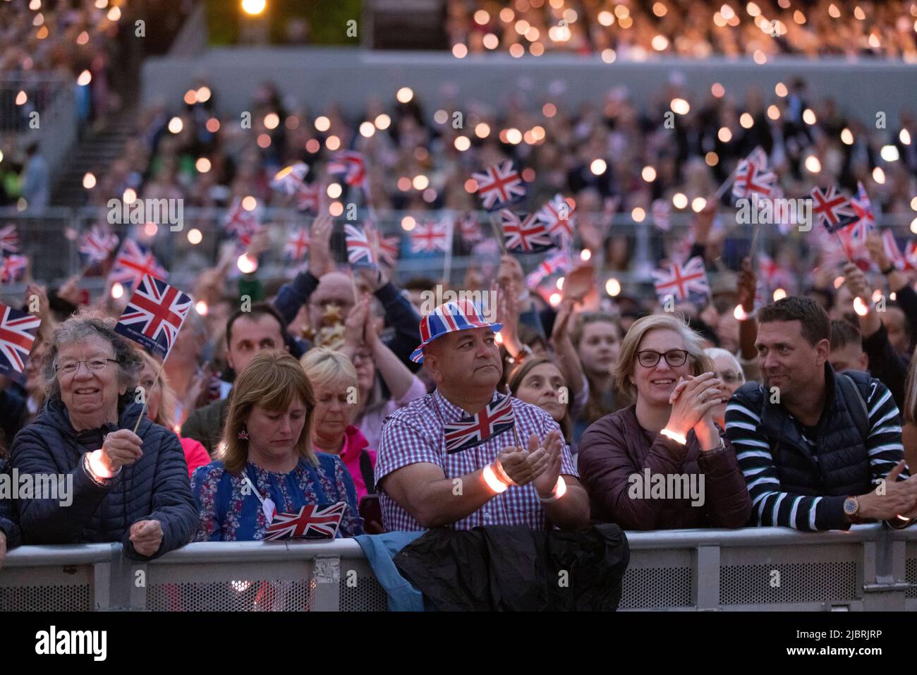 Platinum Jubilee Party at The Palace Concert, The Queen 70th Platinum ...