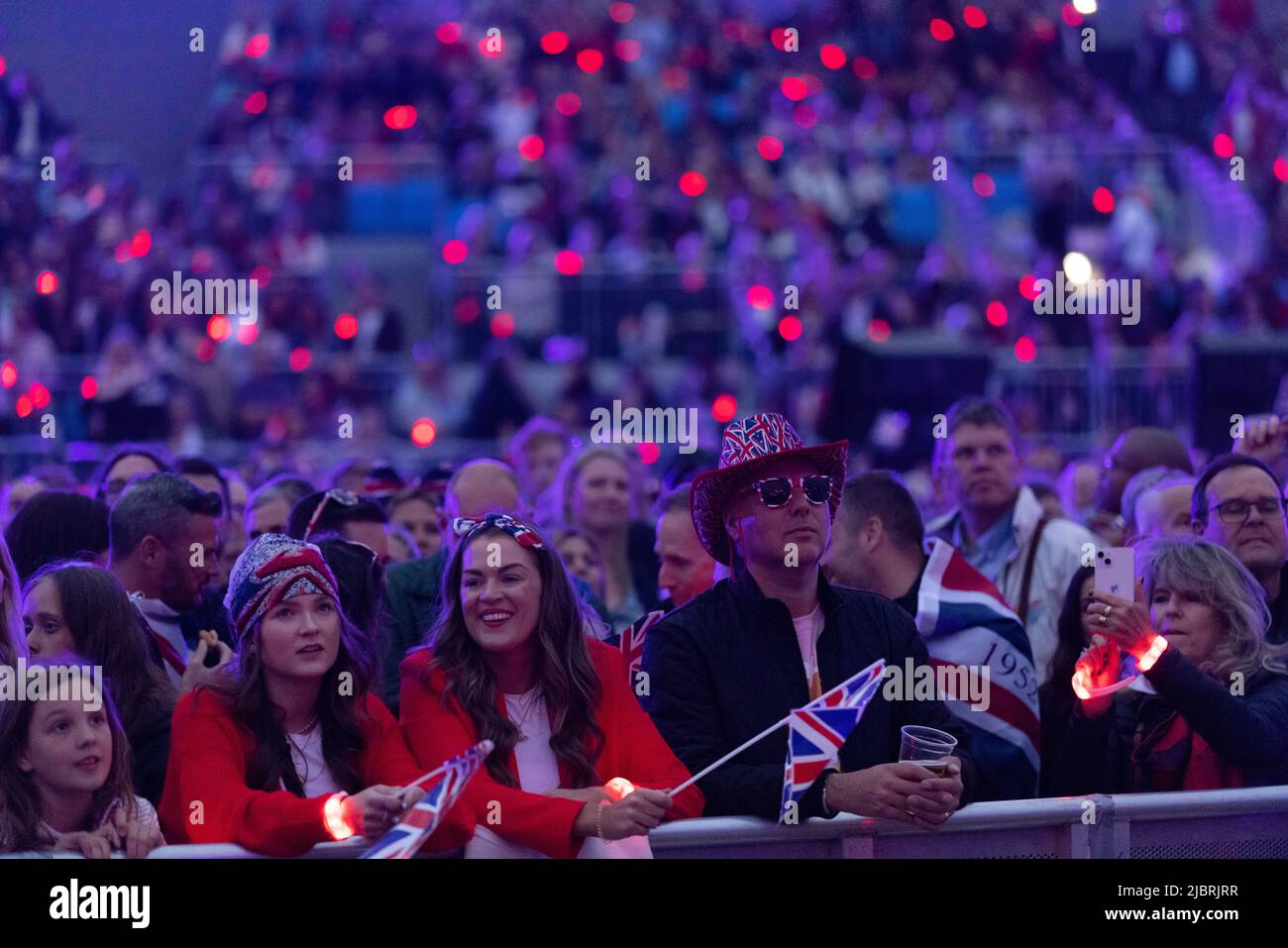 Platinum Jubilee Party at The Palace Concert, The Queen 70th Platinum ...