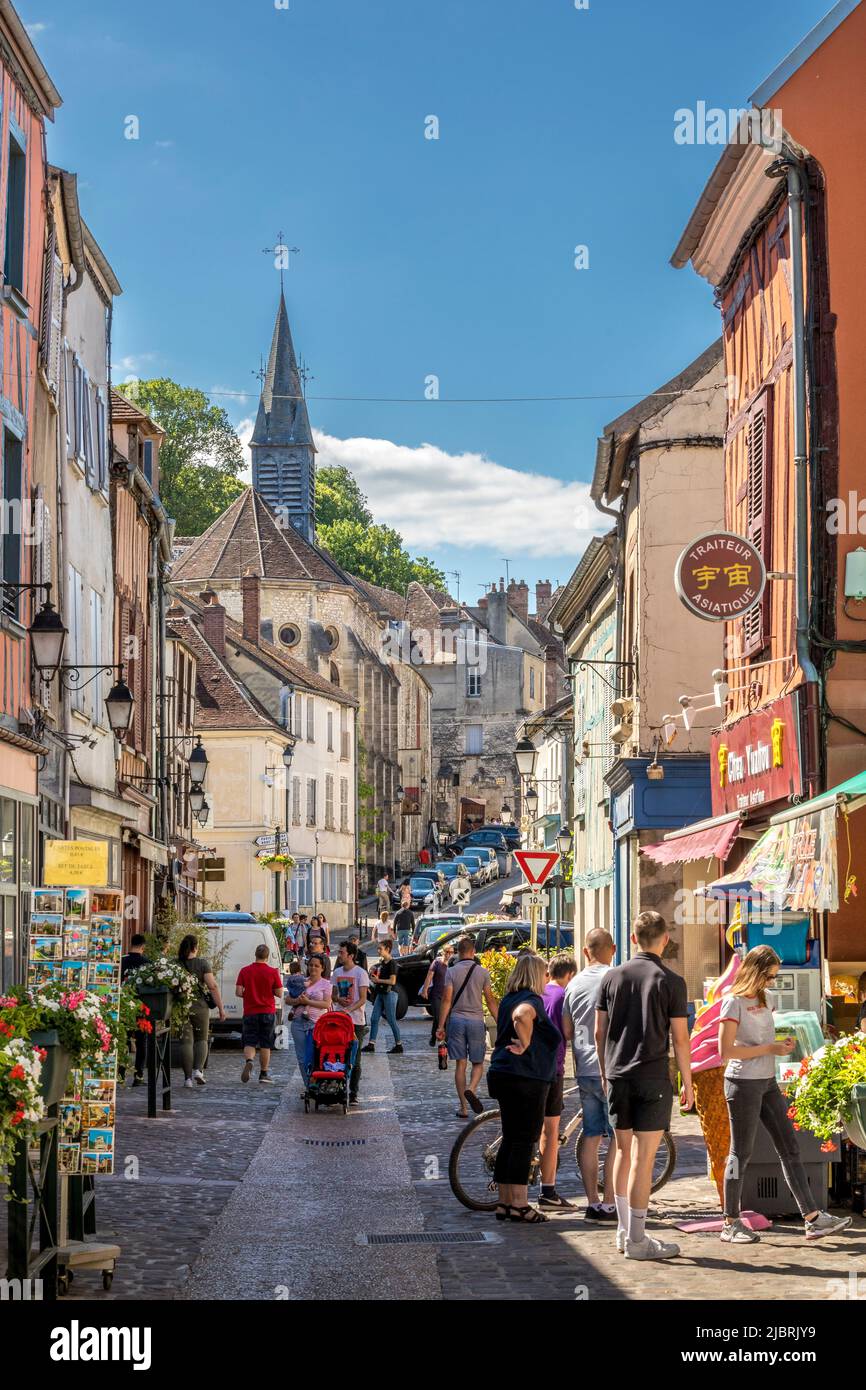 Medieval buildings city provins hi-res stock photography and images - Alamy