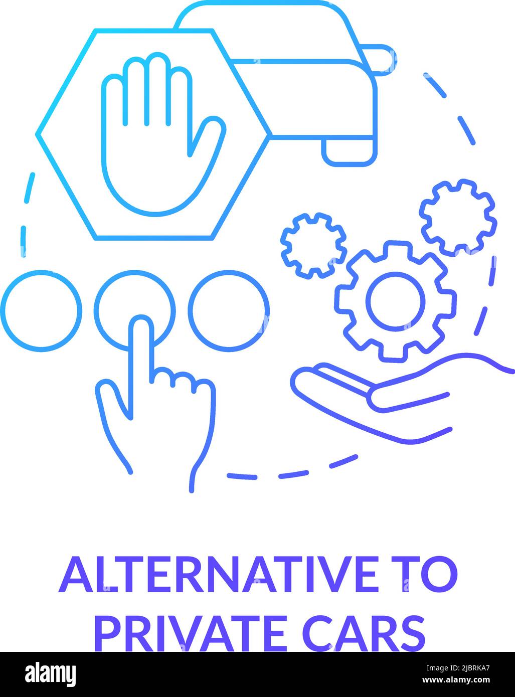 Alternative transport option Stock Vector Images - Alamy