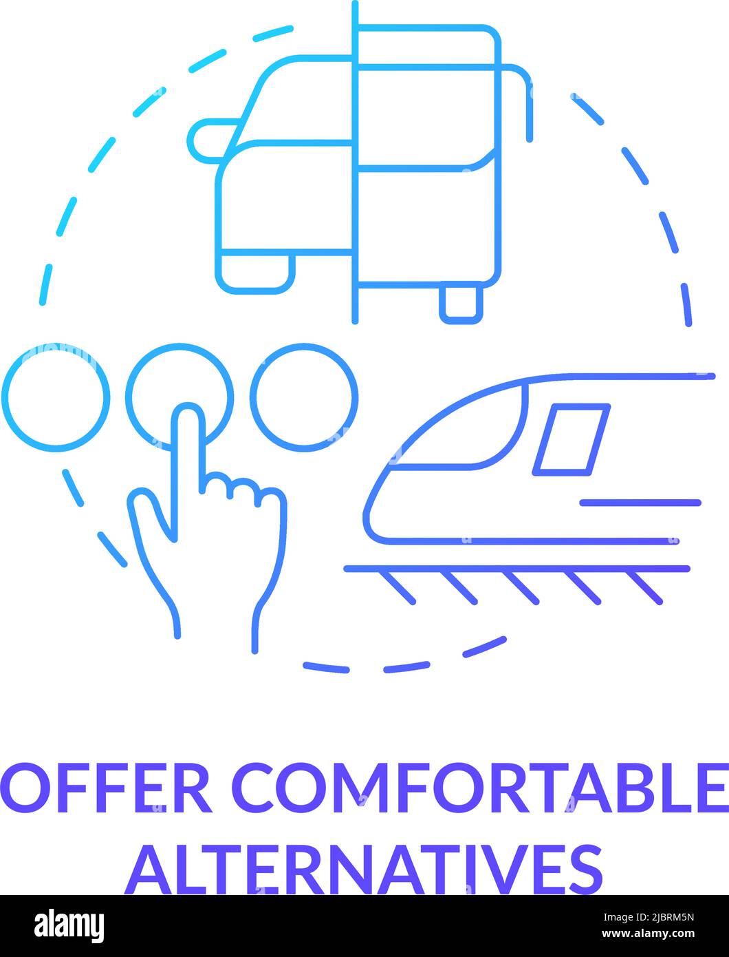 Vehicle alternatives Stock Vector Images - Alamy