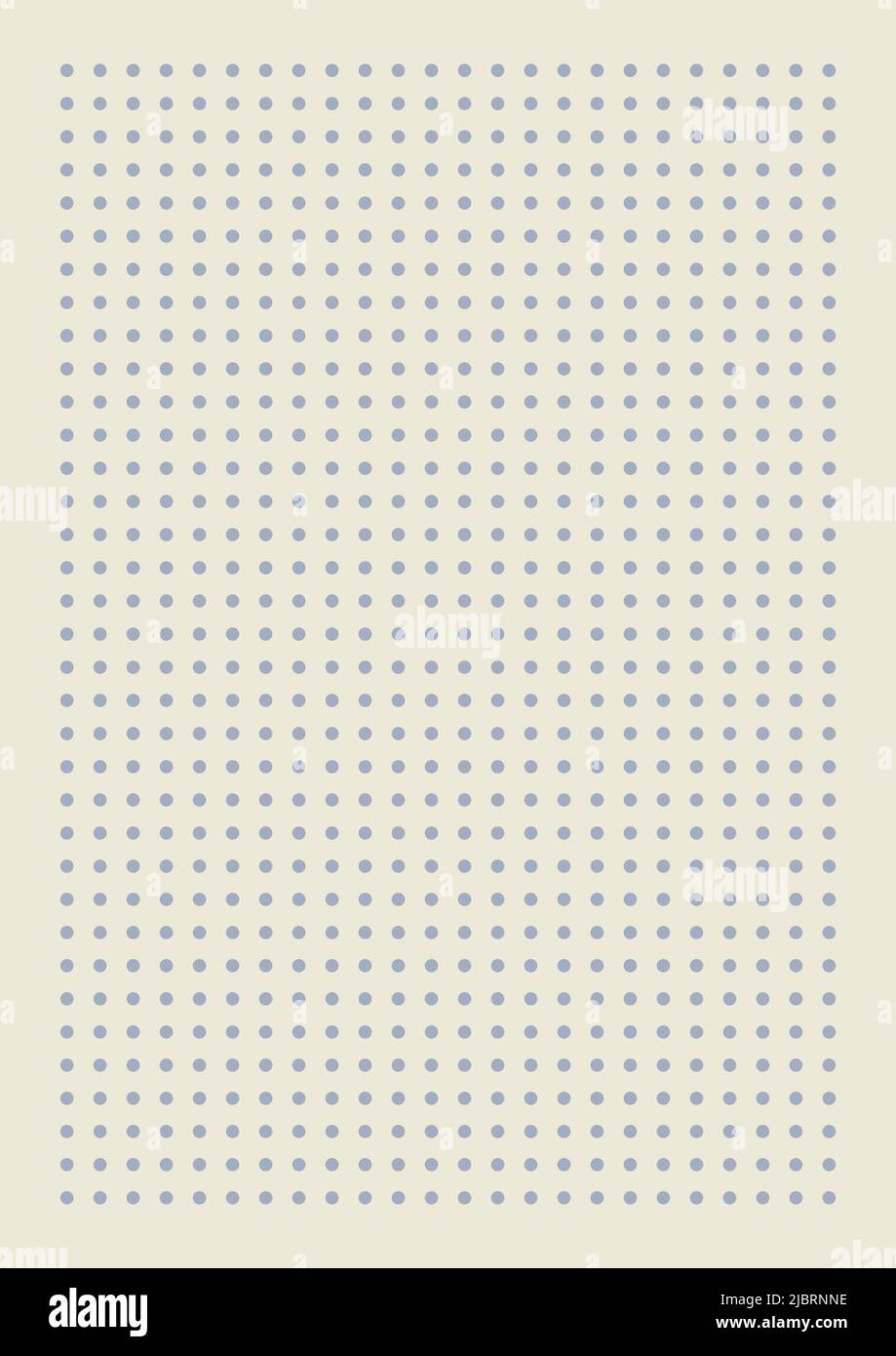 Grid paper. Dotted grid on grey background. Abstract dotted transparent ...
